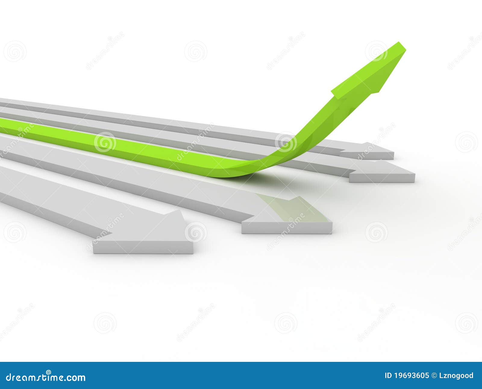 Success Arrow And Economic Statistics Chart, Career Success And ...