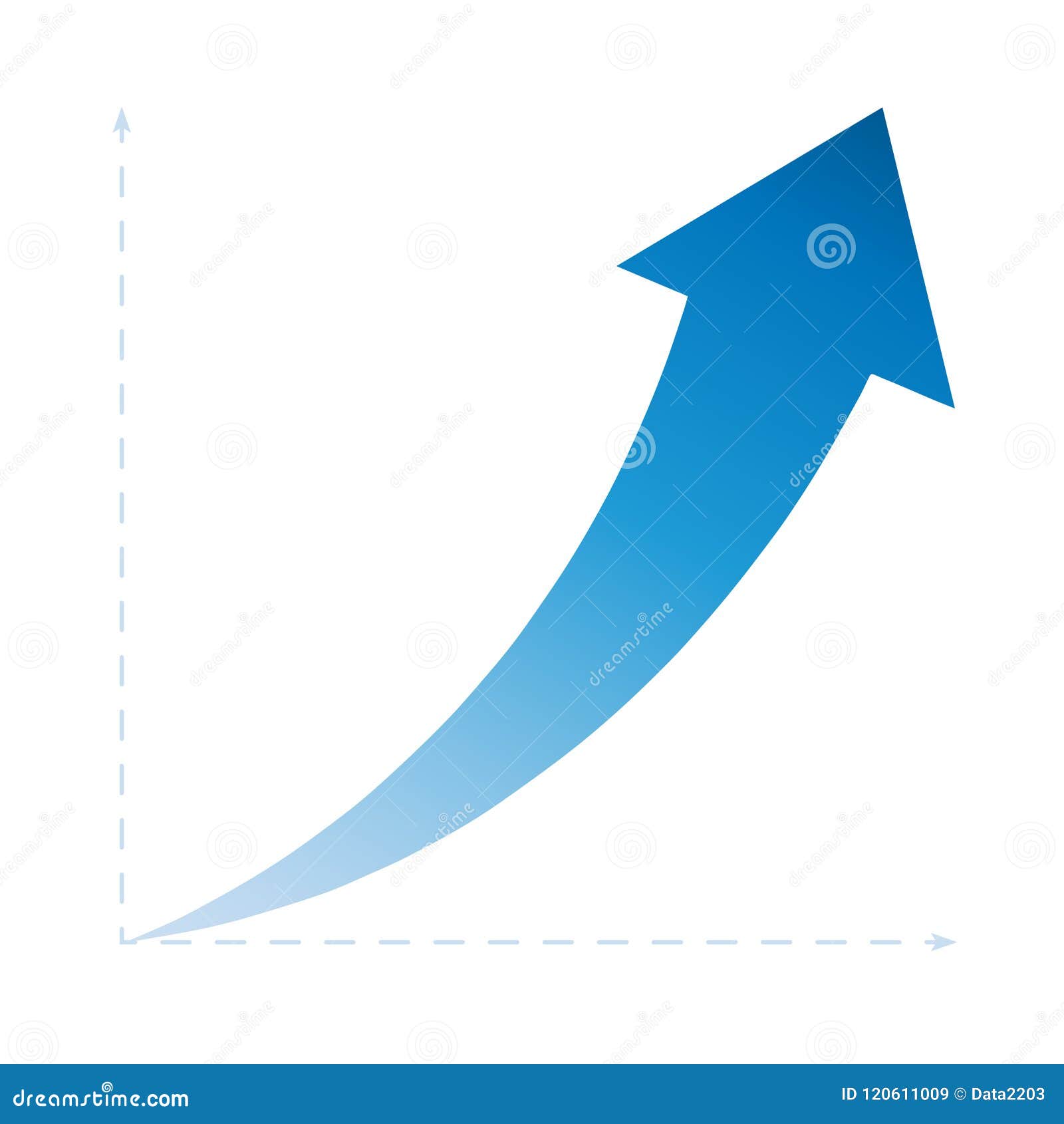 Success arrow up stock vector. Illustration of chart - 120611009