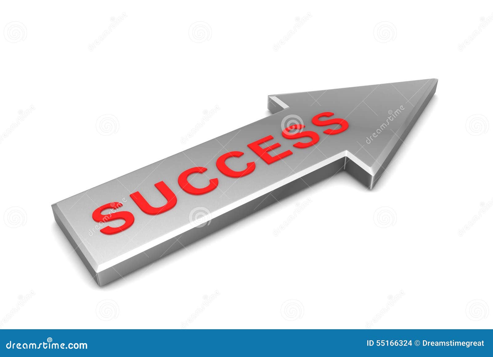 Success arrow stock illustration. Illustration of multiple - 55166324