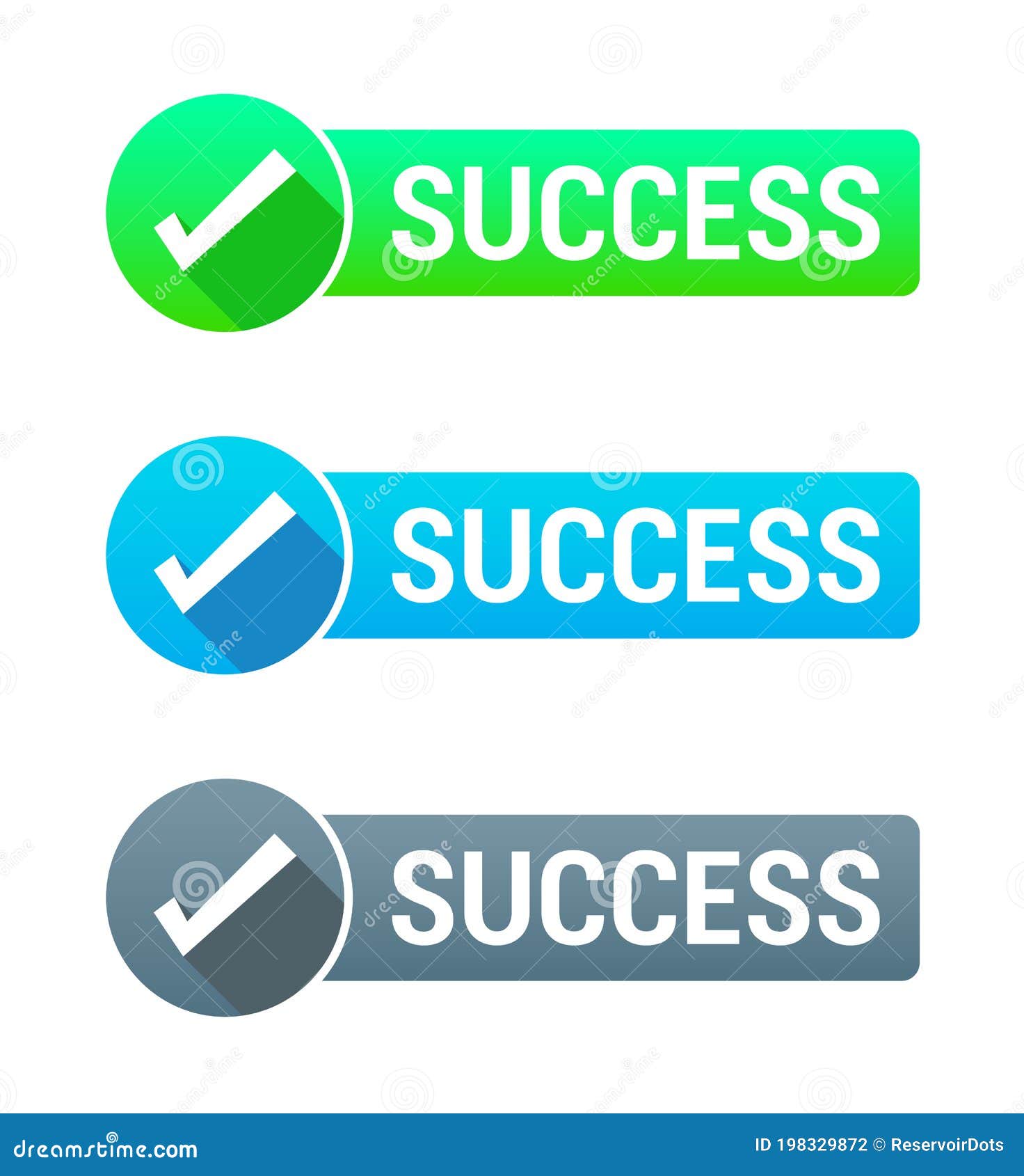Success Banner Vector stock vector. Illustration of vector - 198329872