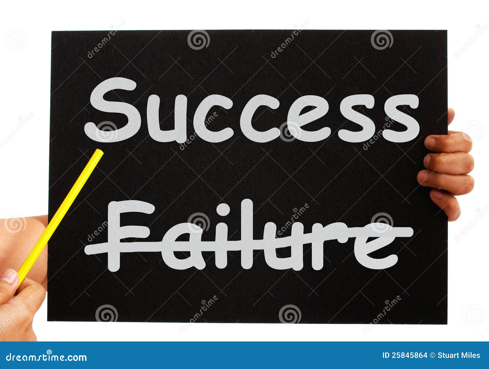 Success Board Showing Achievements or Wealth Stock Illustration ...