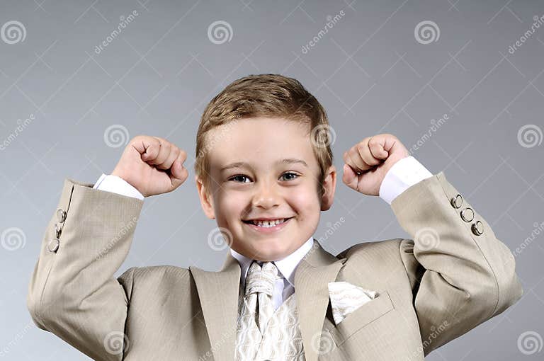 Success boy stock photo. Image of coat, childhood, attitude - 9817640