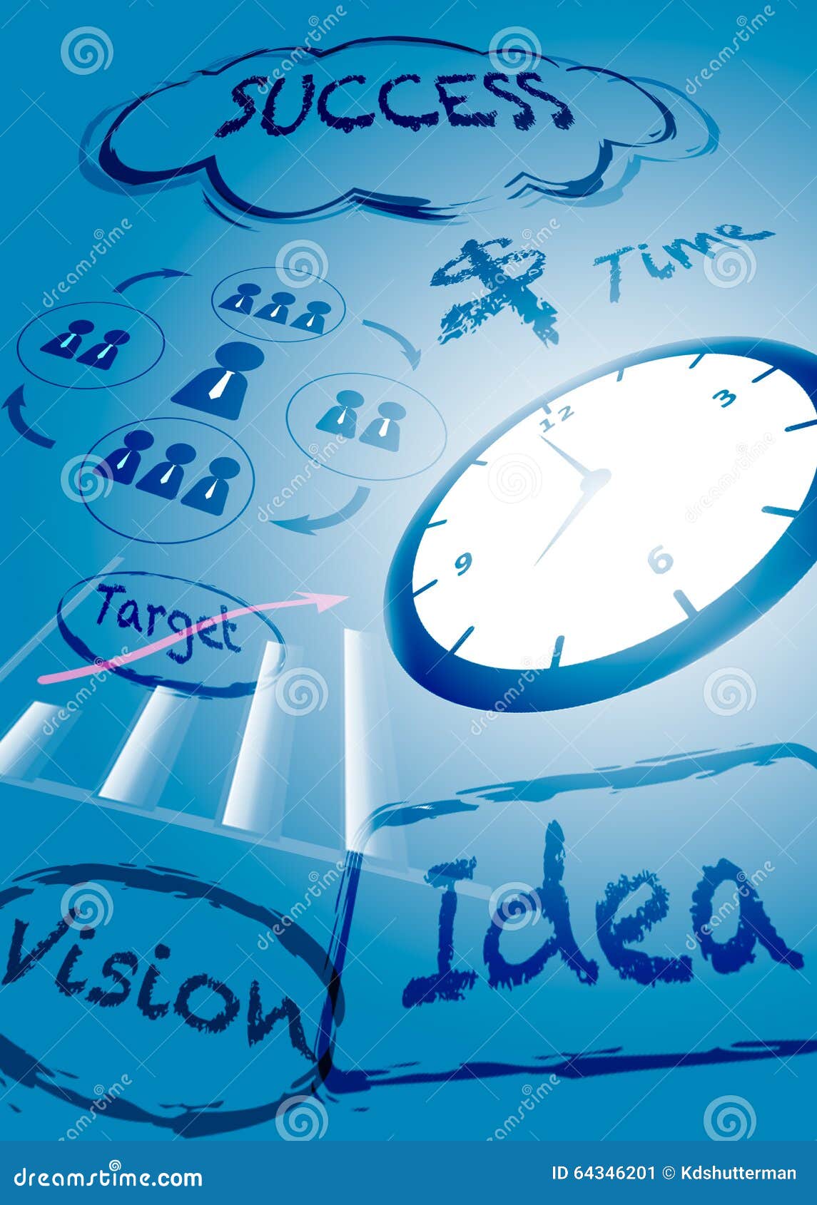 Success business concept. stock image. Image of strategy - 64346201