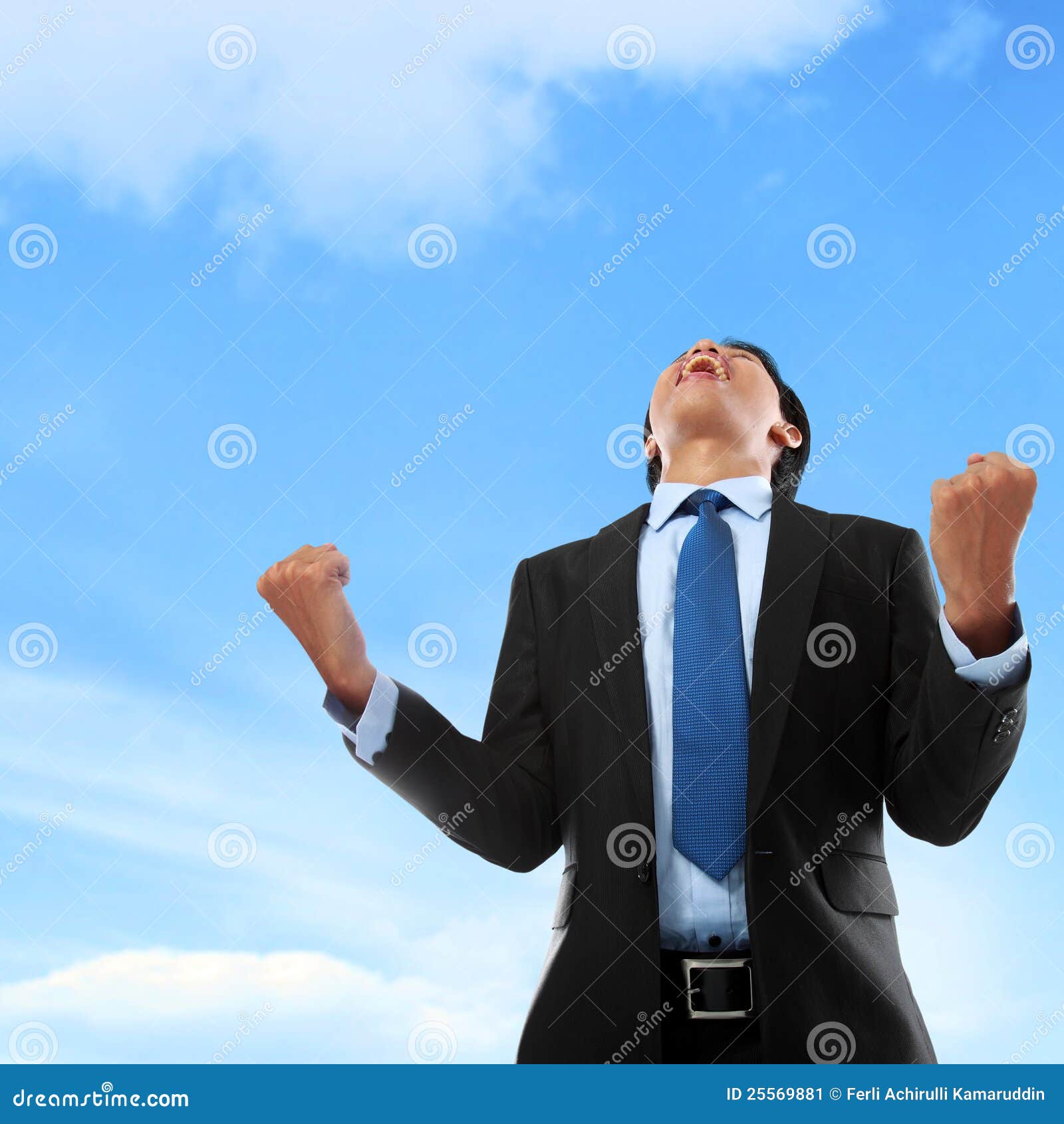 Success business man stock image. Image of person, copyspace - 25569881