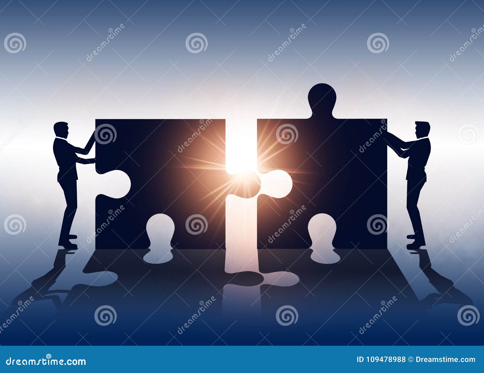 Success. Business Team and Solution. Vector Business Illustration ...