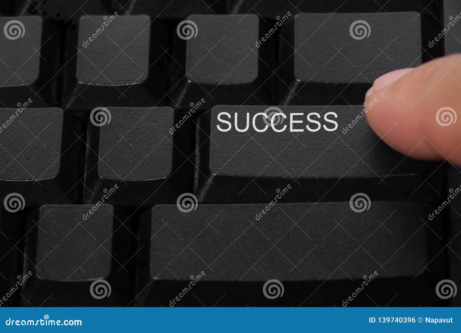Success Button on a Computer Keyboard Stock Photo - Image of keypad ...