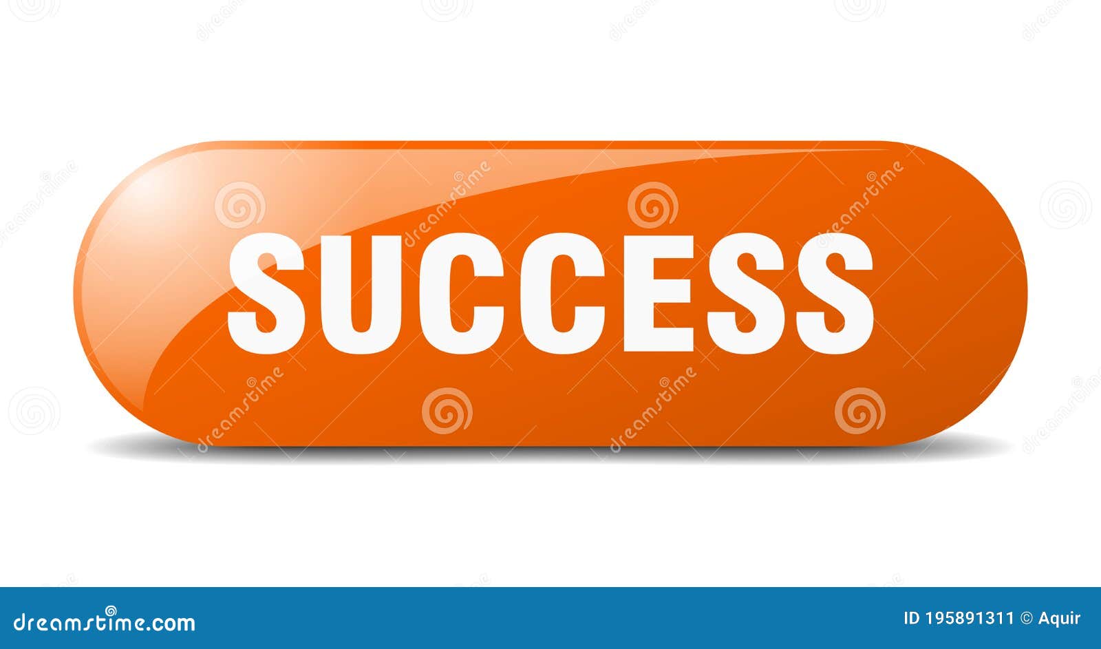 Success Button. Success Sign. Key. Push Button Stock Vector ...