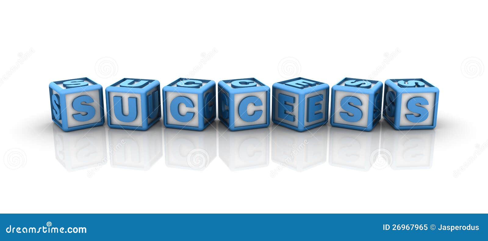Success Buzzword stock illustration. Illustration of dice - 26967965