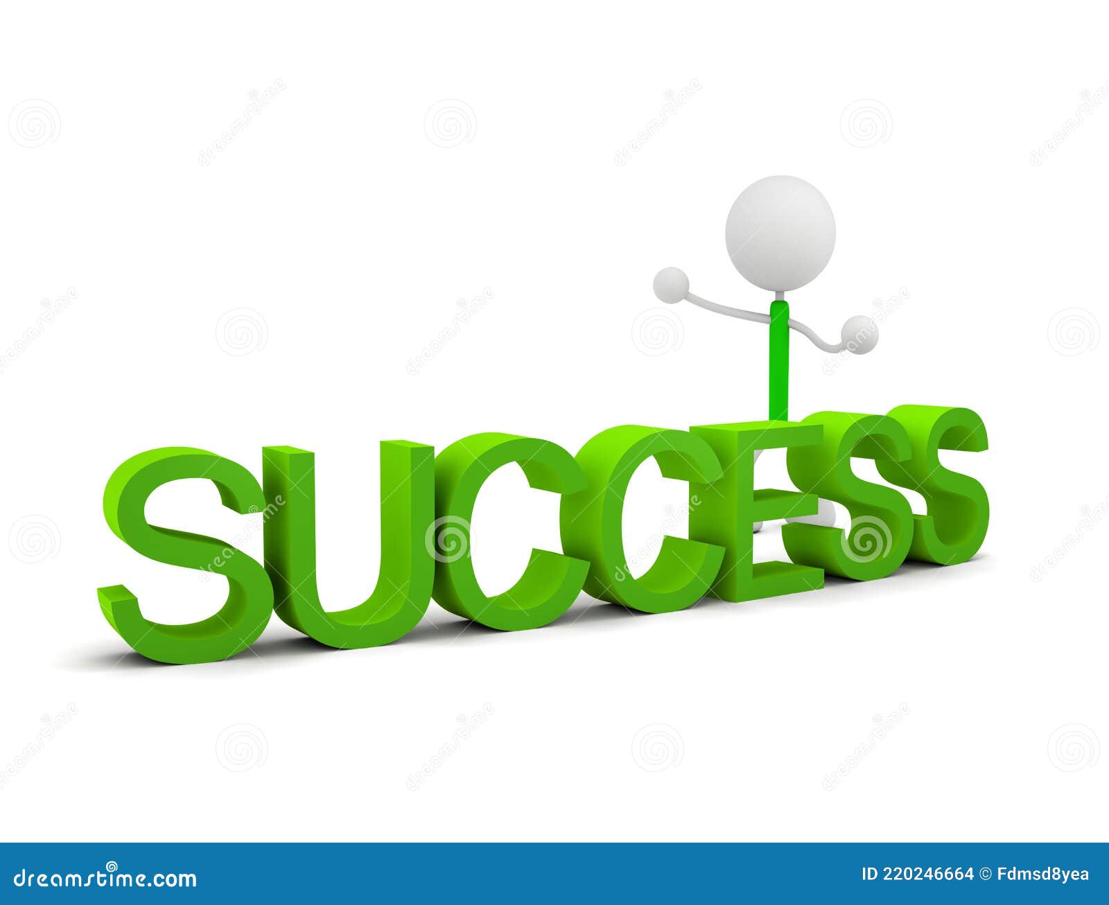 Success and character stock illustration. Illustration of success ...