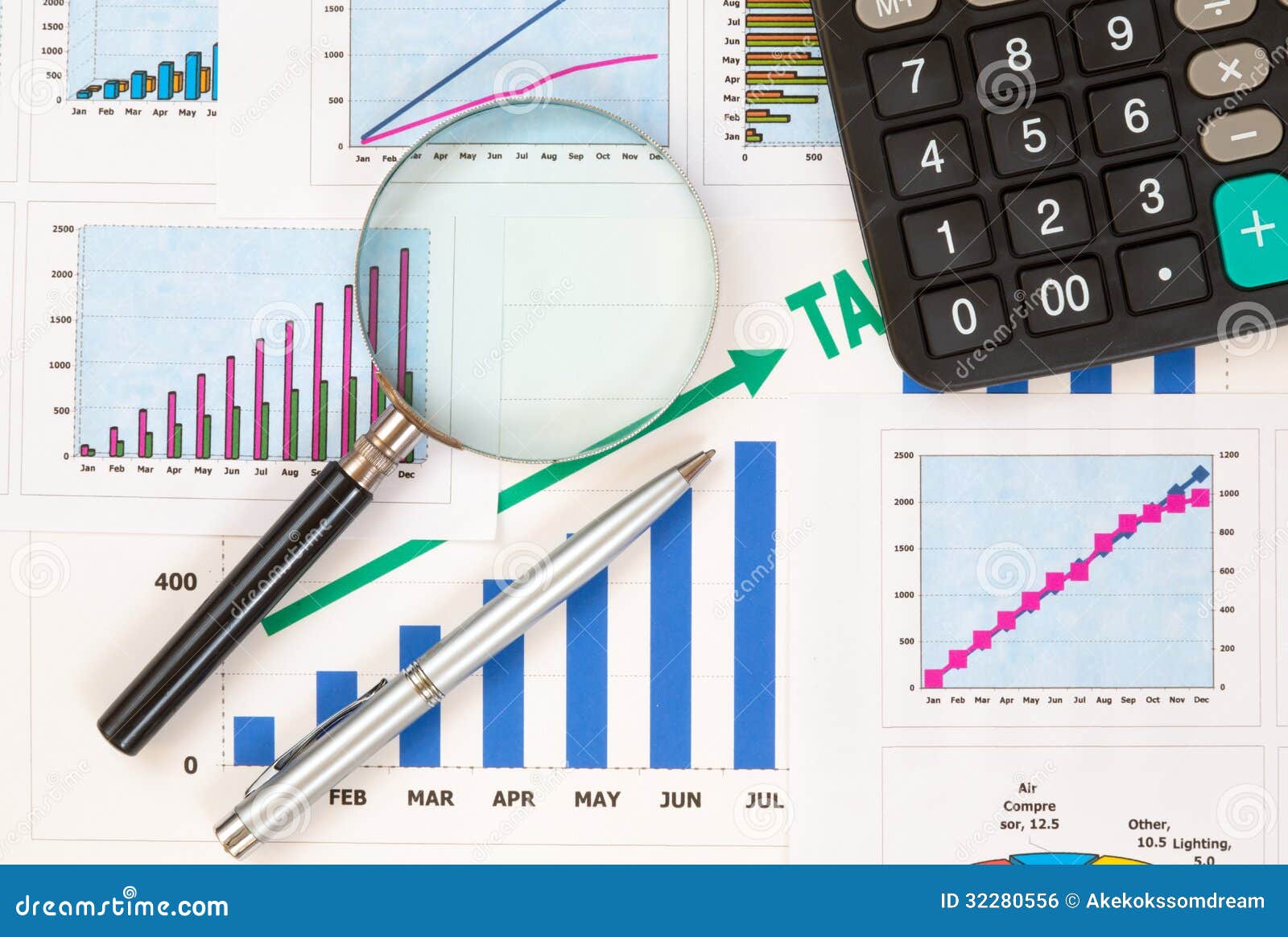 Success chart for business stock photo. Image of male - 32280556