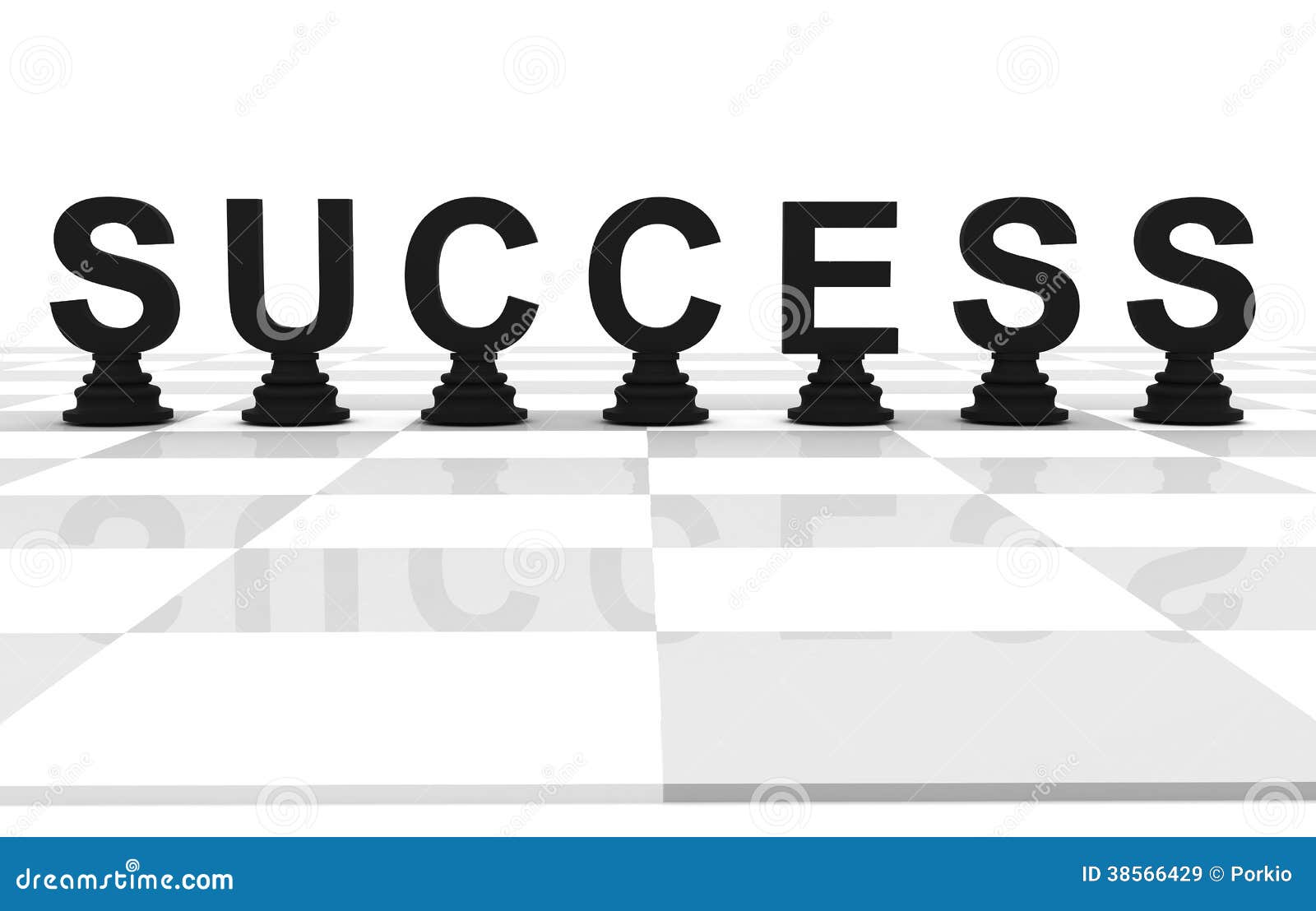 Chess Word With Chess Pieces Vector Illustration | CartoonDealer.com ...