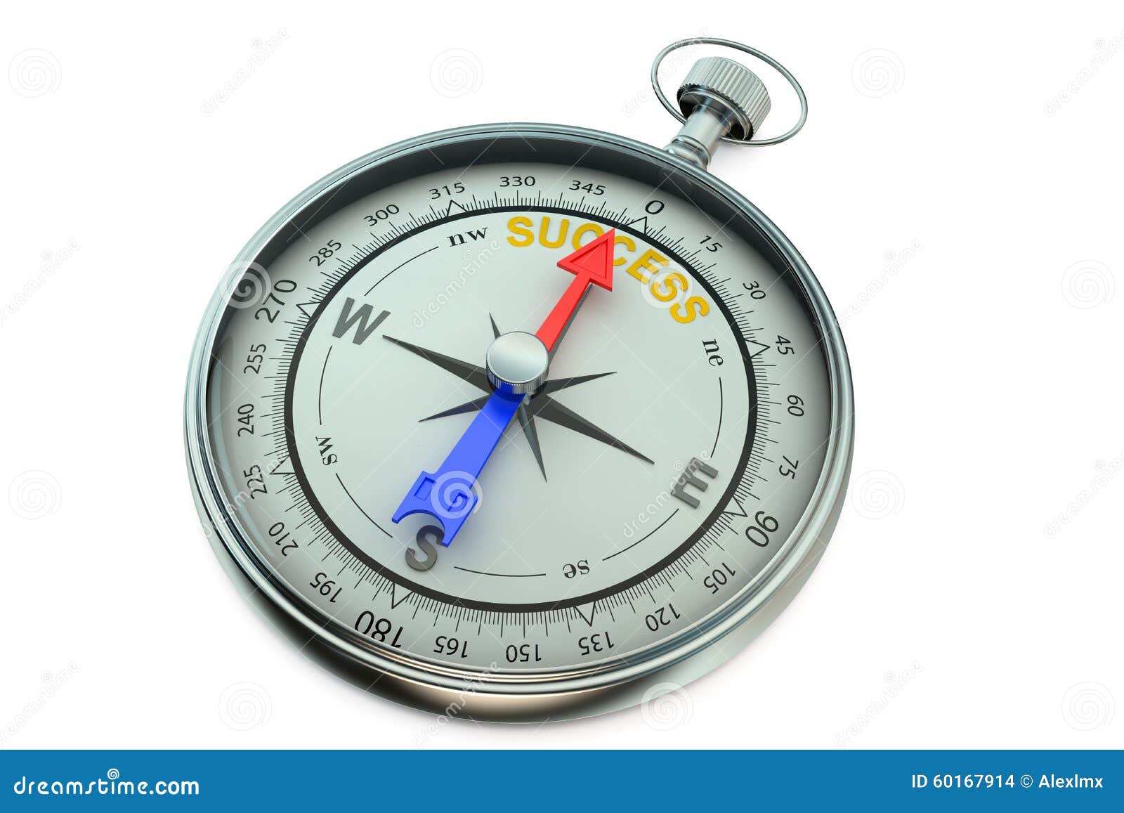 Success compass concept stock illustration. Illustration of destination ...