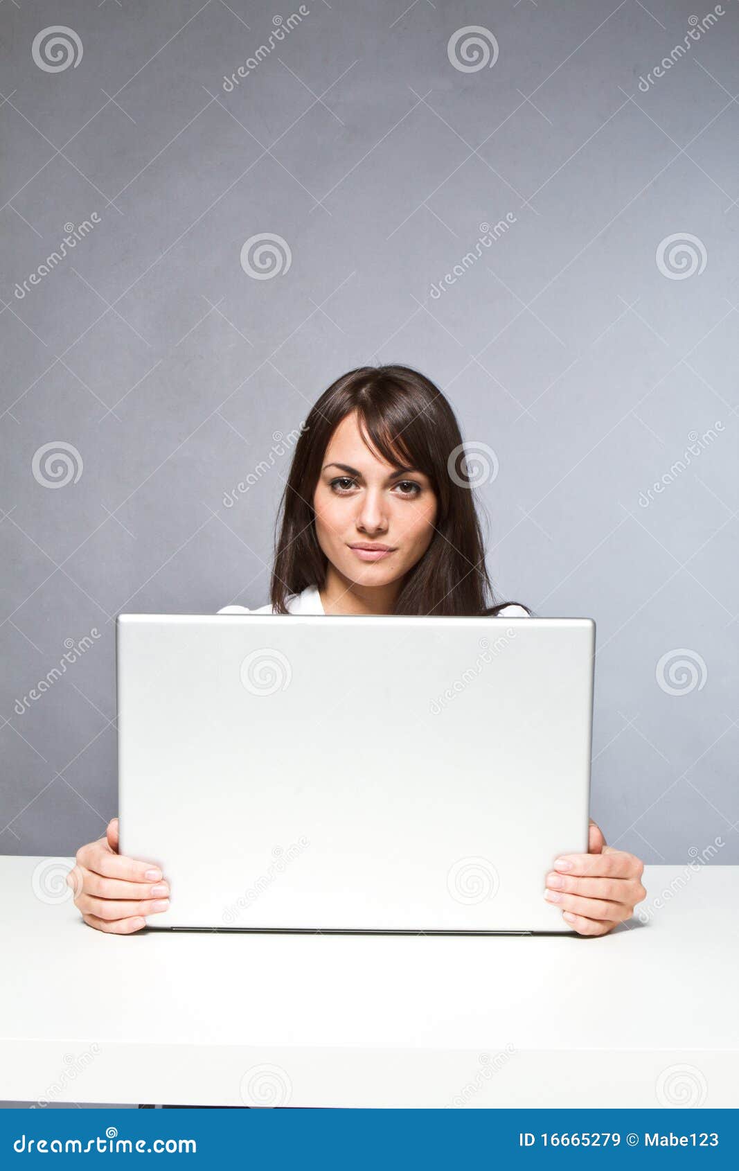 Success on computer stock image. Image of frust, office - 16665279