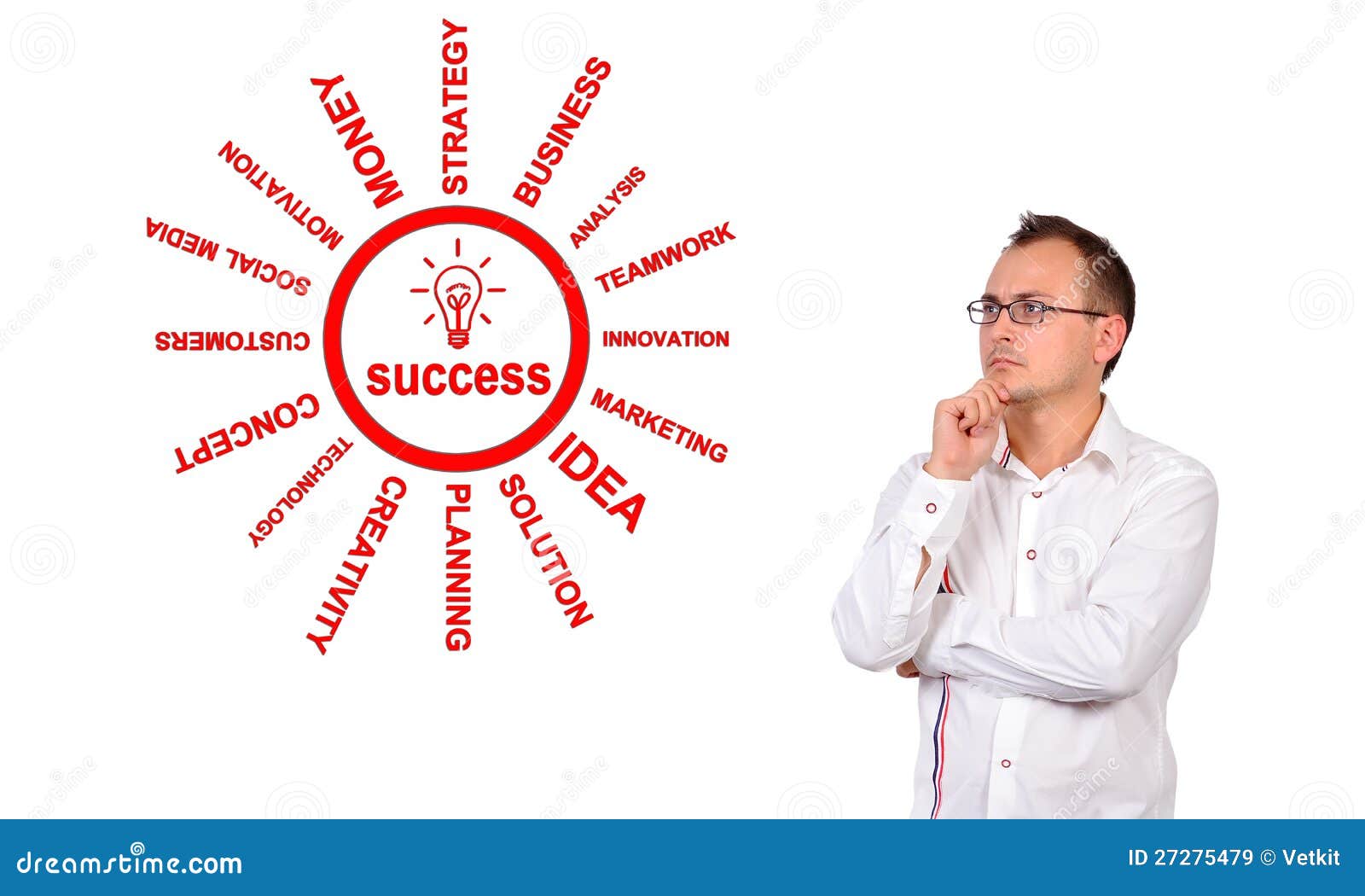 Success concept stock image. Image of painting, businessman - 27275479