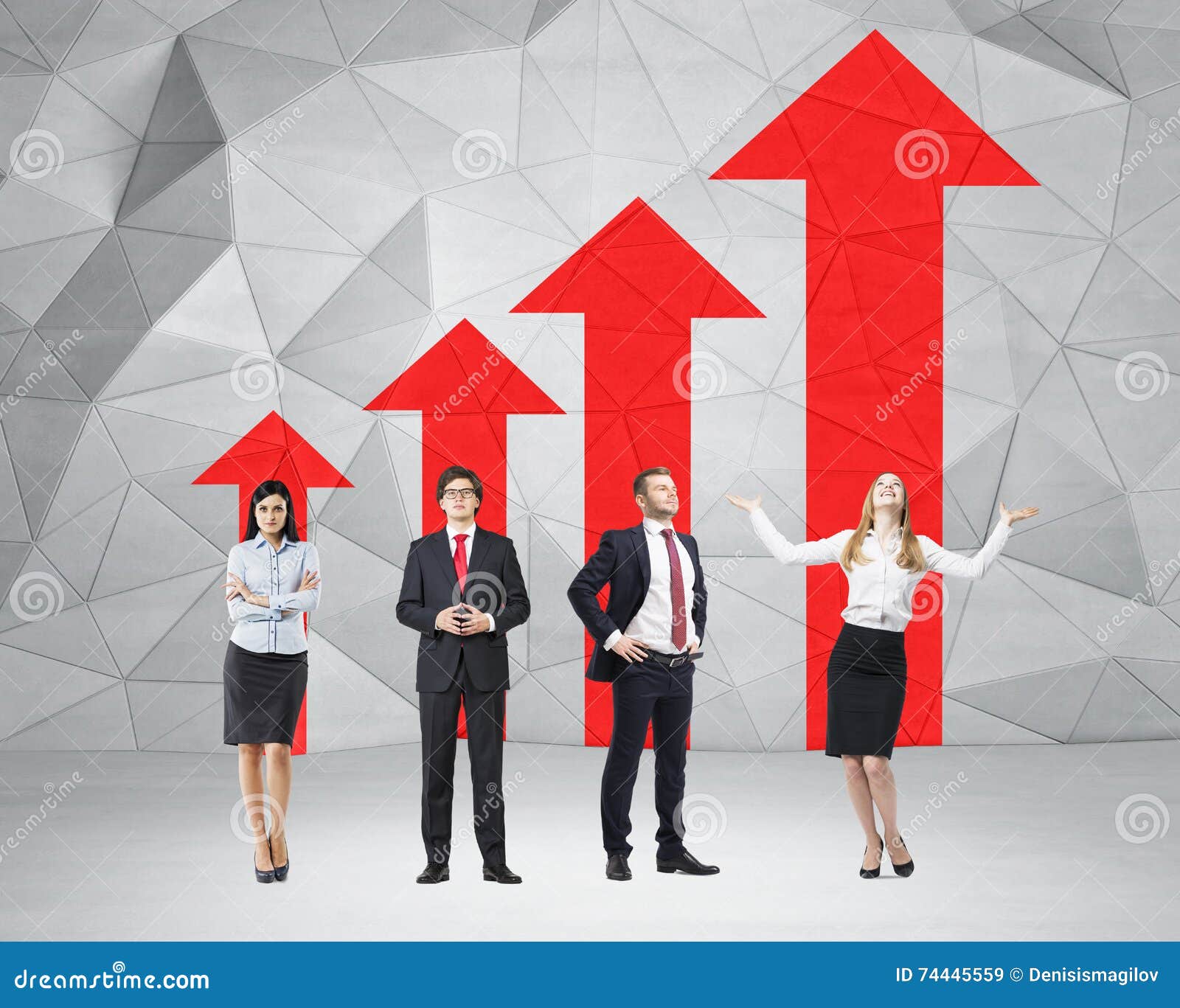 Success Concept Arrow Chart Stock Image - Image of concept, finance ...