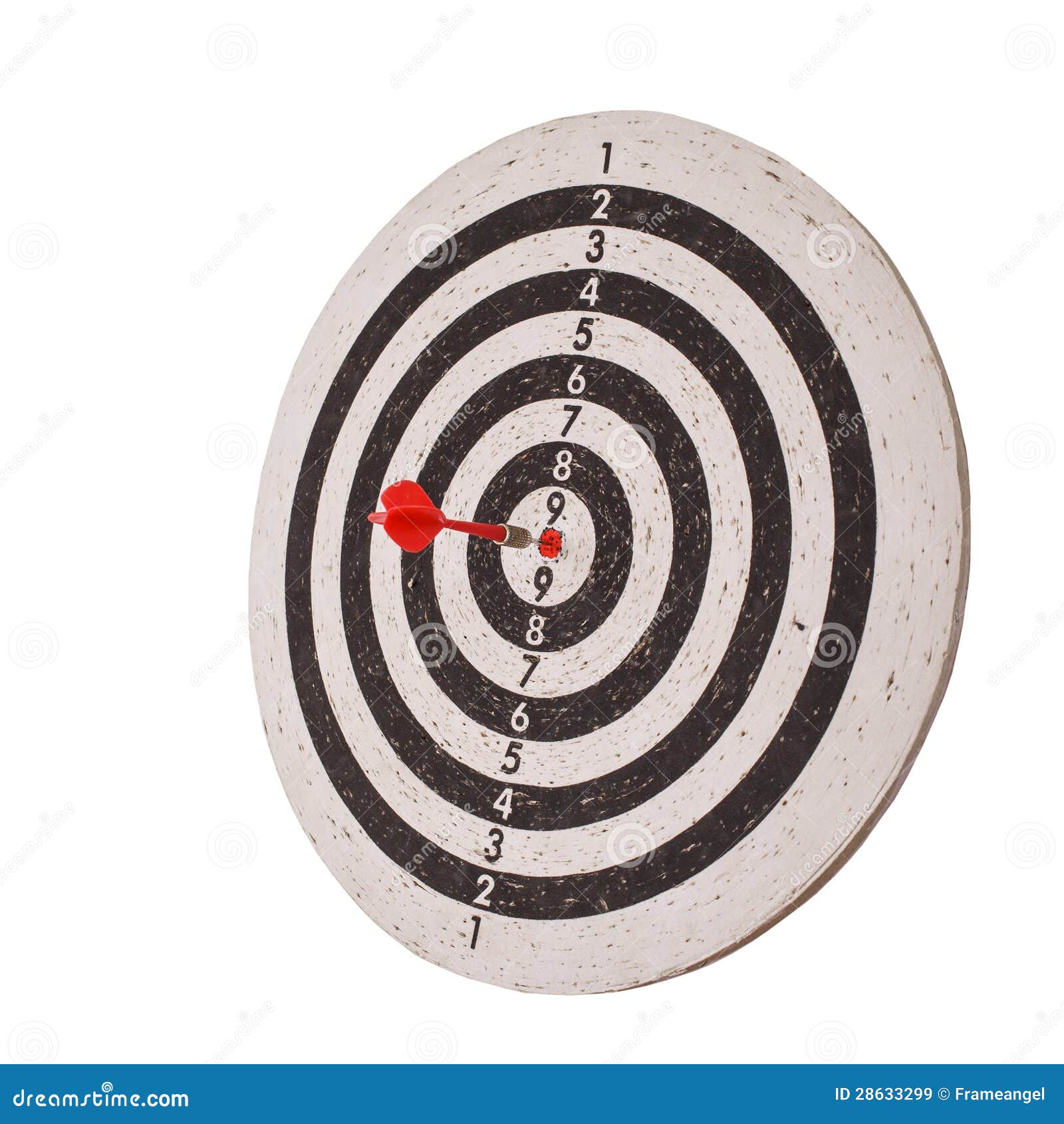 Success Concept, Darts Hit Target on Dartboard Stock Image - Image of ...