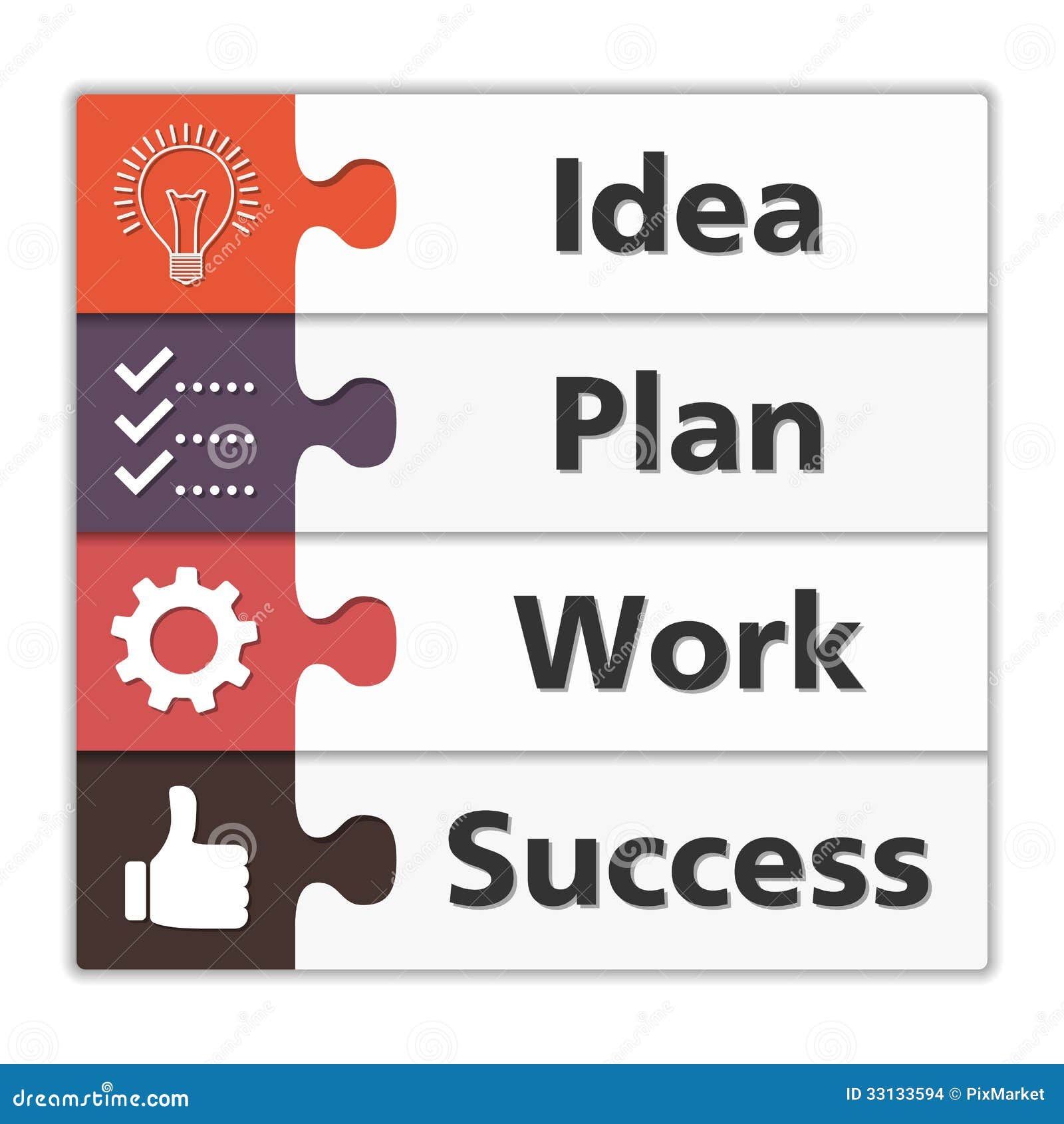 Success Concept stock vector. Illustration of design - 33133594