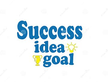 Success concept stock illustration. Illustration of motivation - 94281311