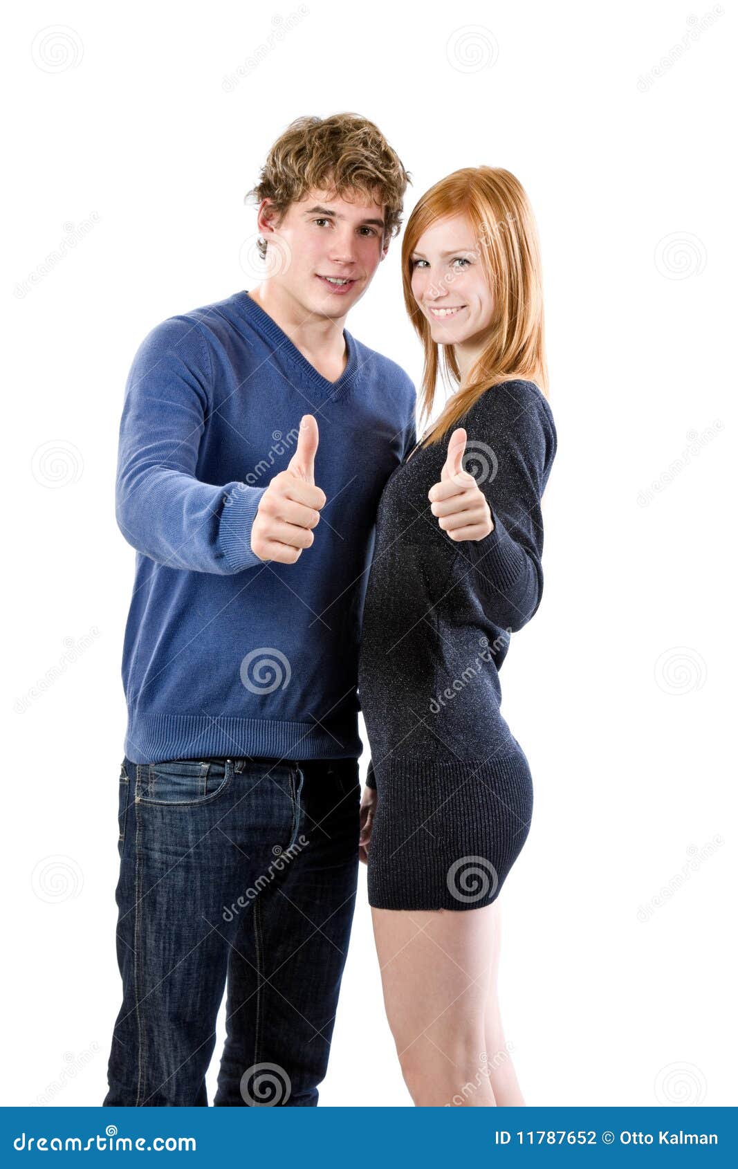Success couple stock photo. Image of blonde, girlfriend - 11787652