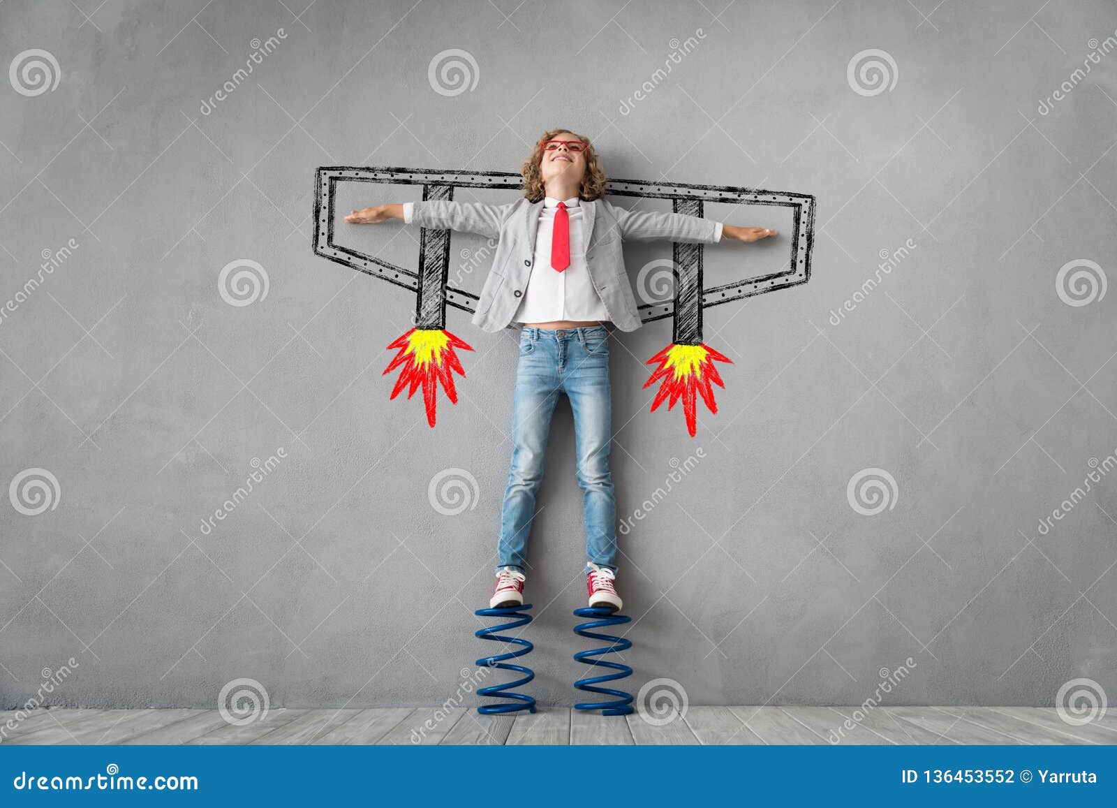 Success, Creative and Idea Concept Stock Photo - Image of dream ...