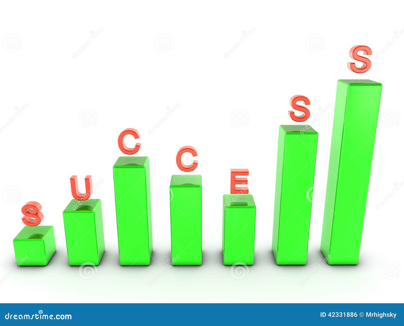 Success stock illustration. Illustration of upward, downs - 42331886