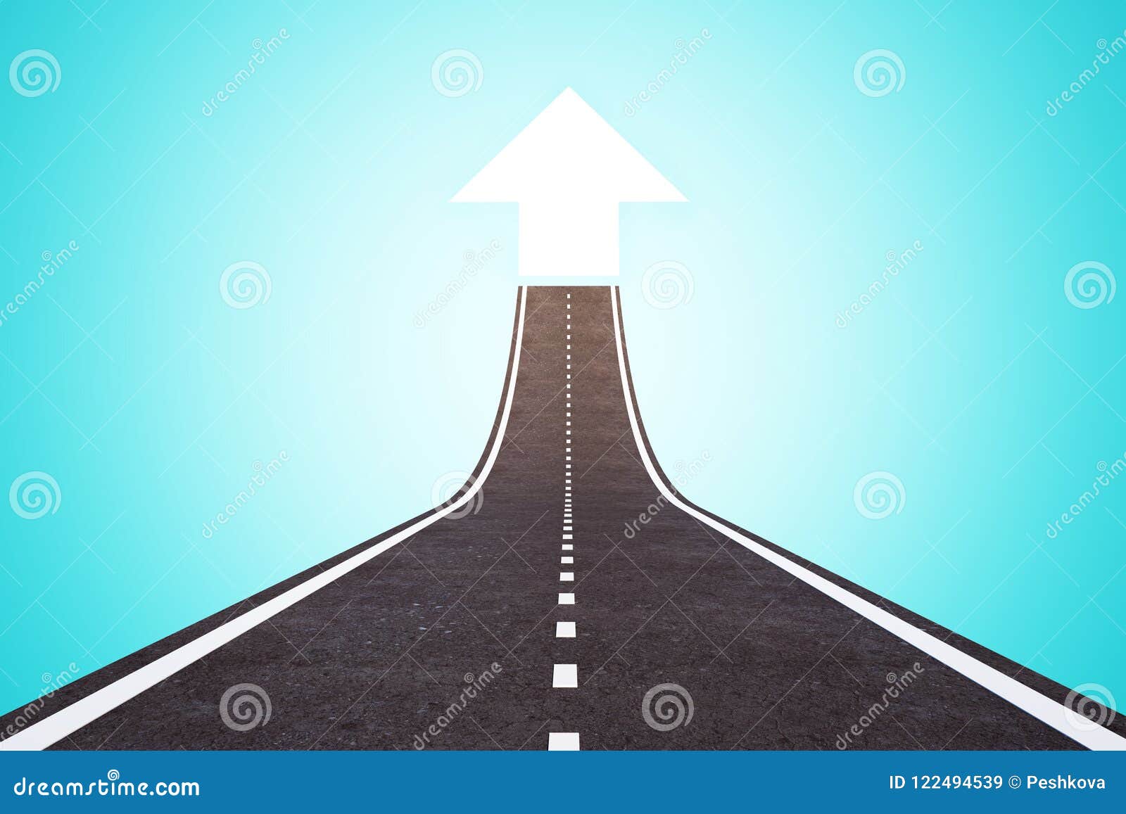 Success and Direction Concept Stock Illustration - Illustration of ...