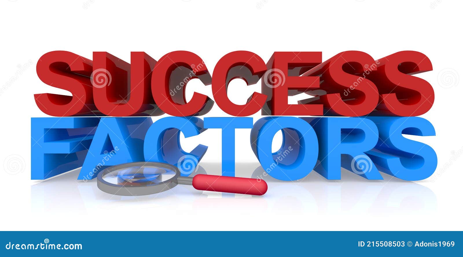 Success factors on white stock illustration. Illustration of arrow ...