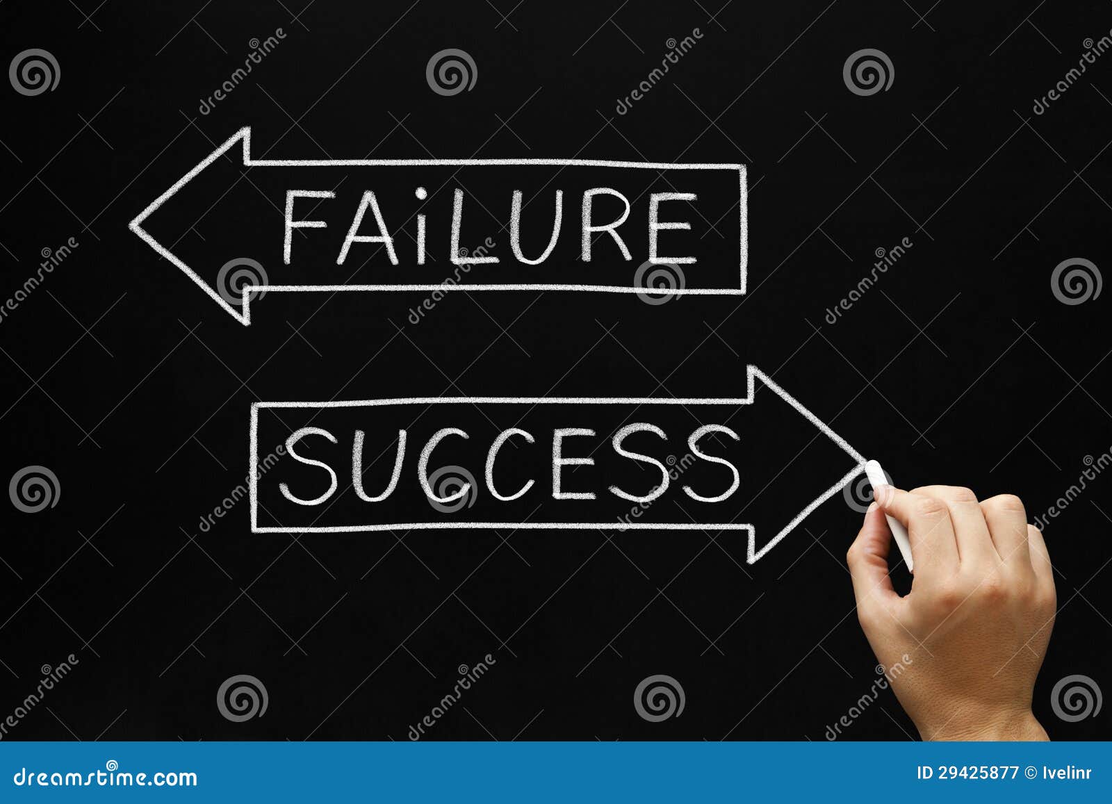 Success or Failure stock image. Image of difficulties - 29425877