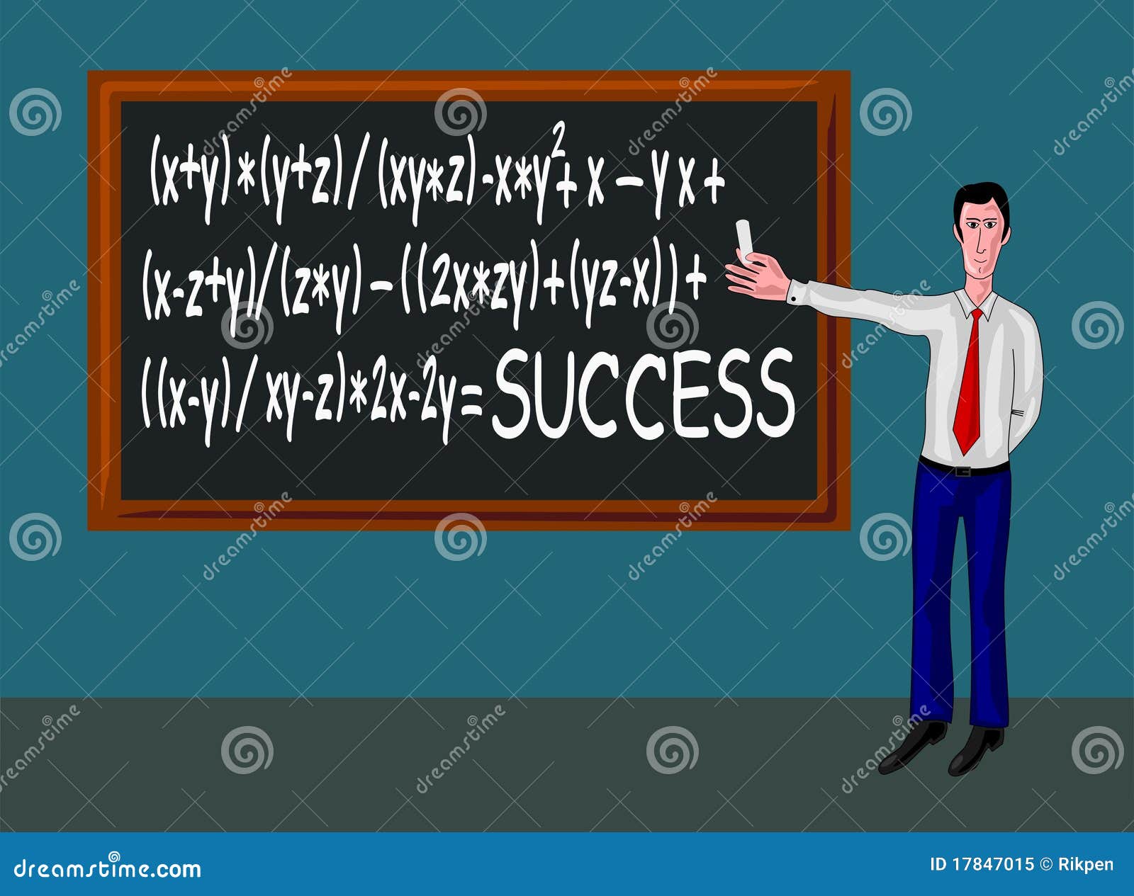 Success formula stock illustration. Illustration of formula - 17847015