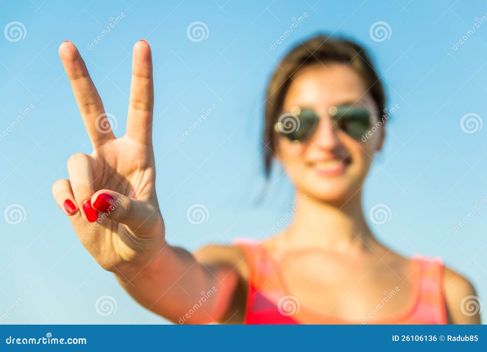 Success Girl stock photo. Image of girl, enjoy, funky - 26106136