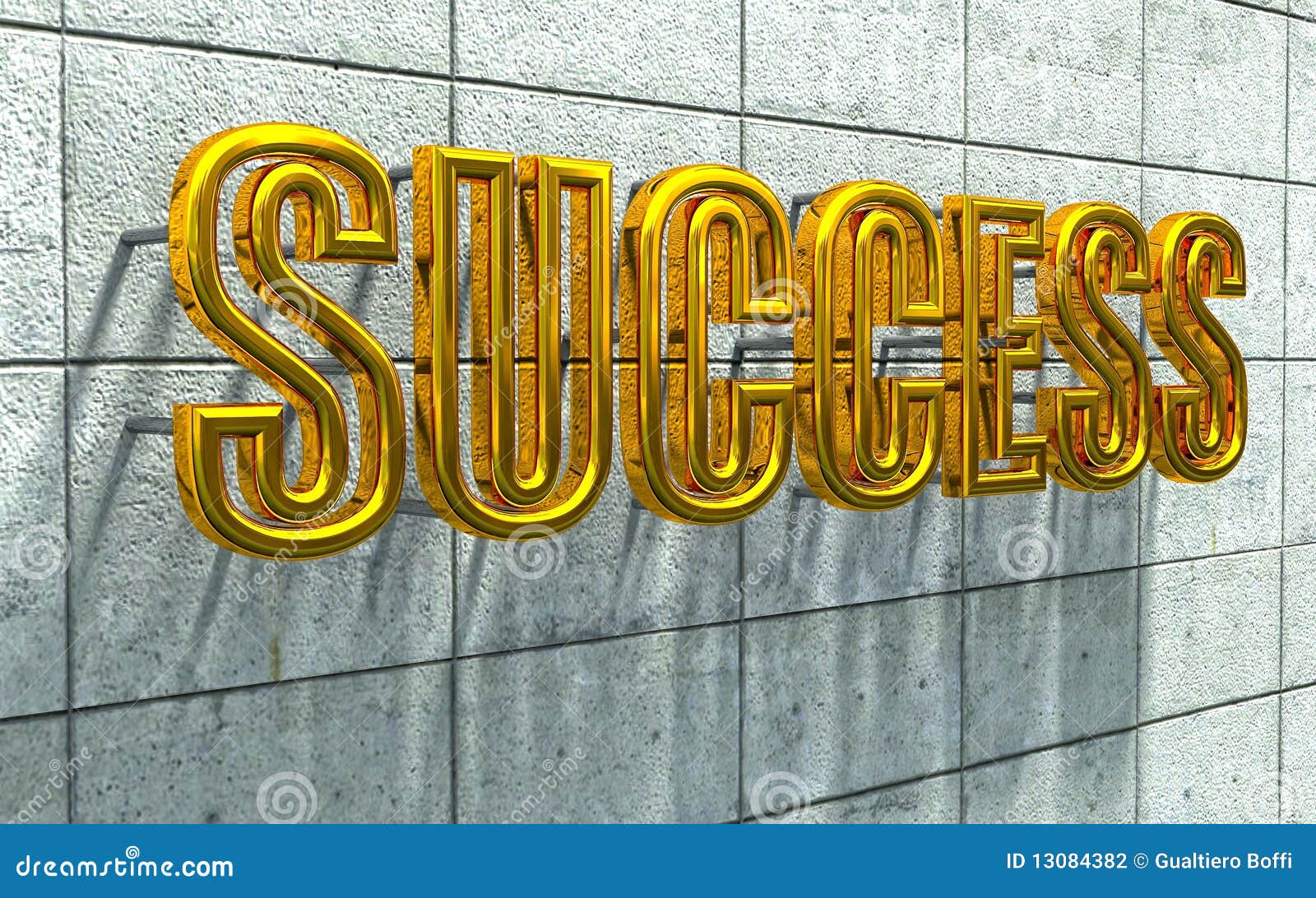 Success golden text stock illustration. Illustration of success - 13084382