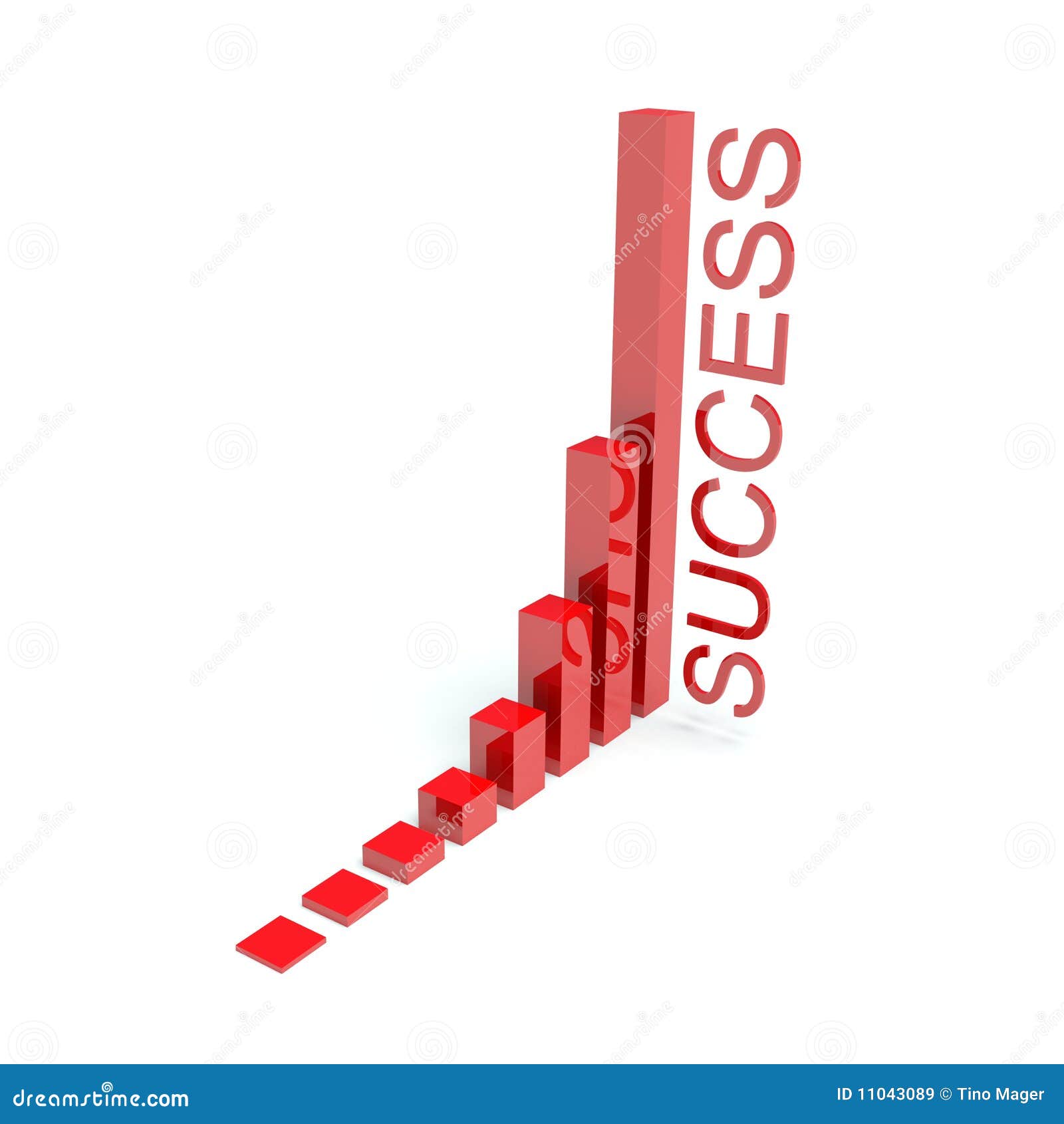 Success graph stock illustration. Illustration of graphic - 11043089