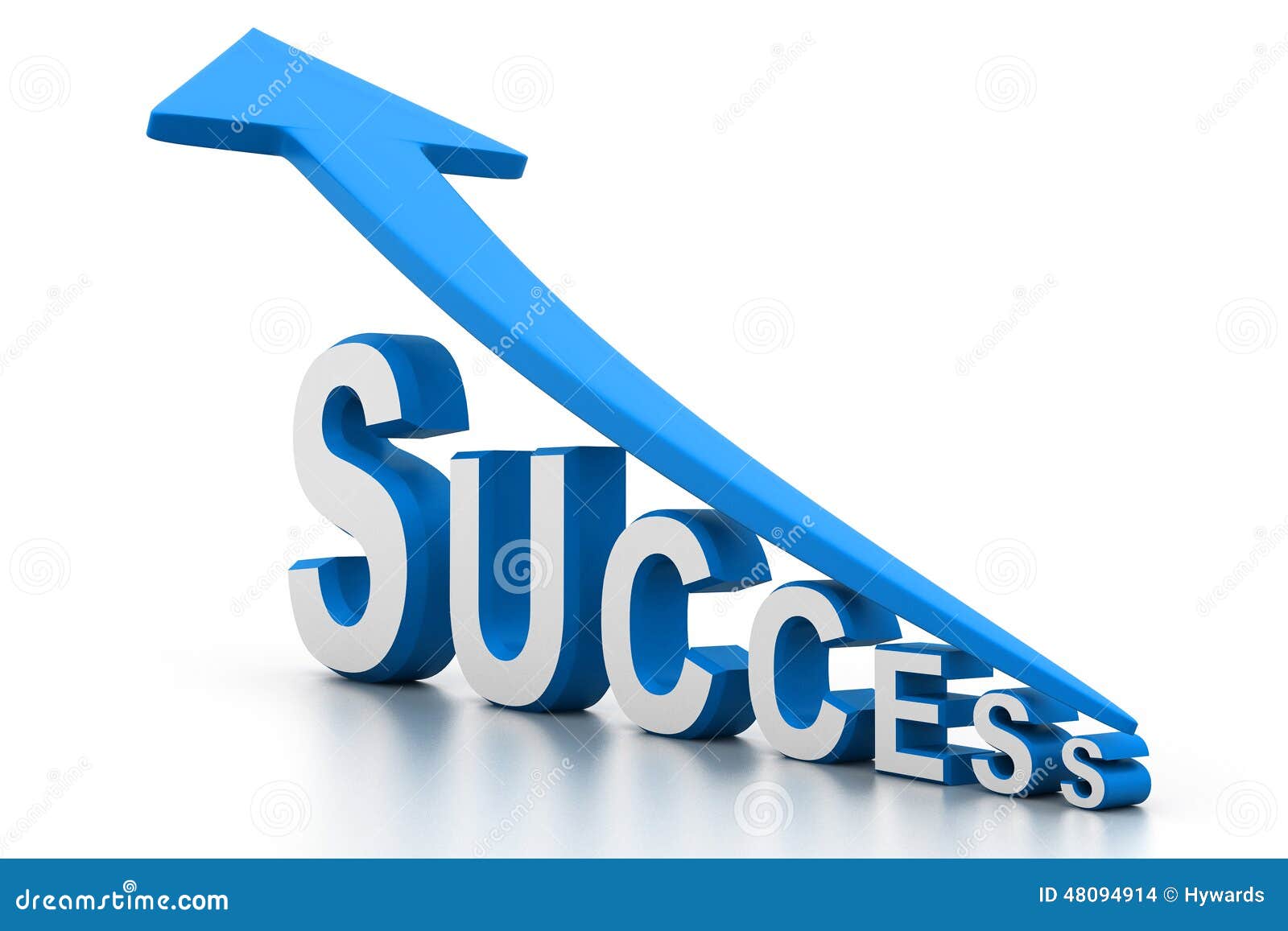 Success graph stock illustration. Illustration of goal - 48094914