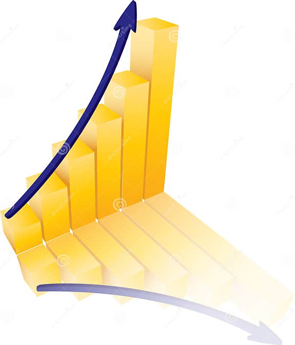 Success Graph Illustration stock vector. Illustration of efficiency ...