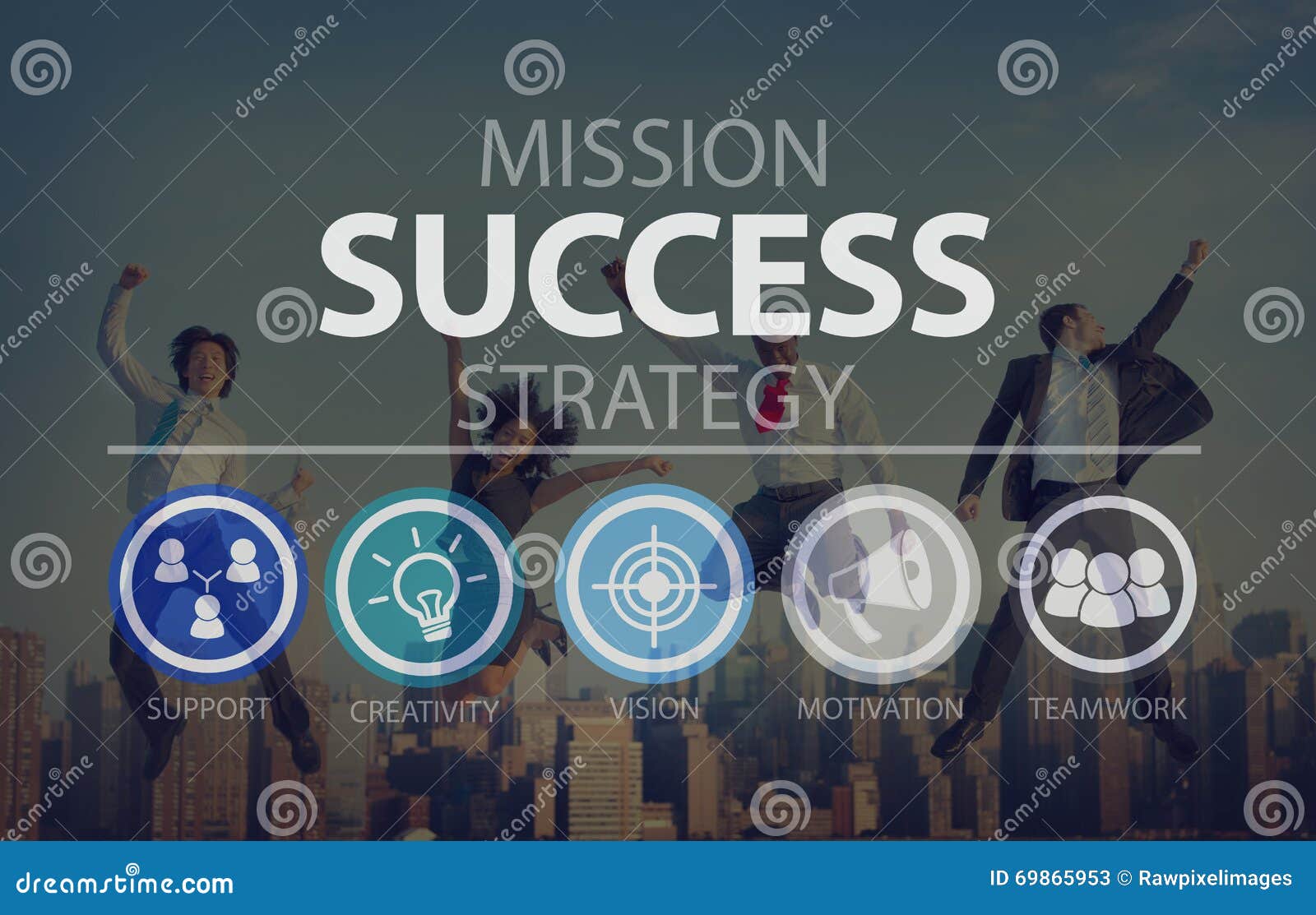 Success Growth Accomplishment Achievement Goal Concept Stock Image ...