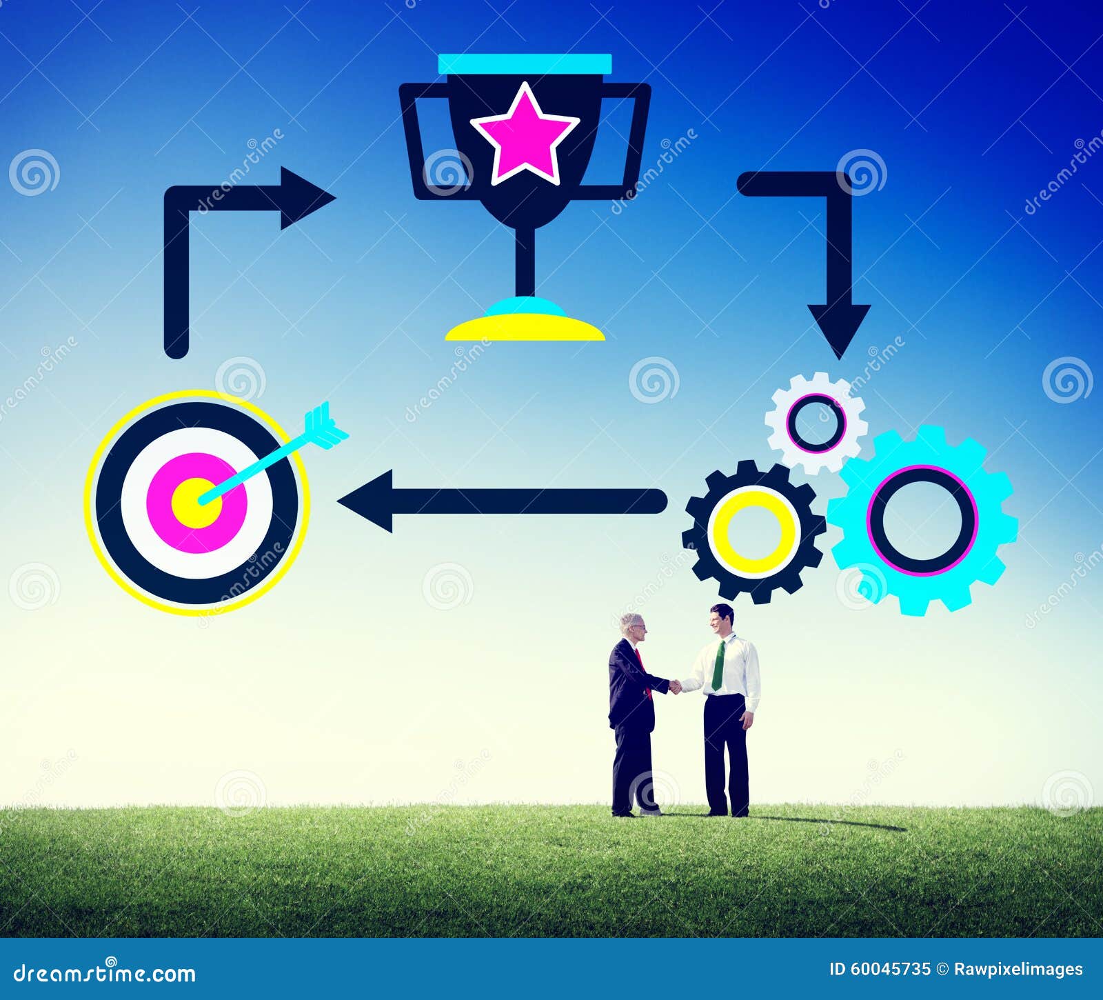 Success Growth Improvement Mission Strategy Concept Stock Image - Image ...