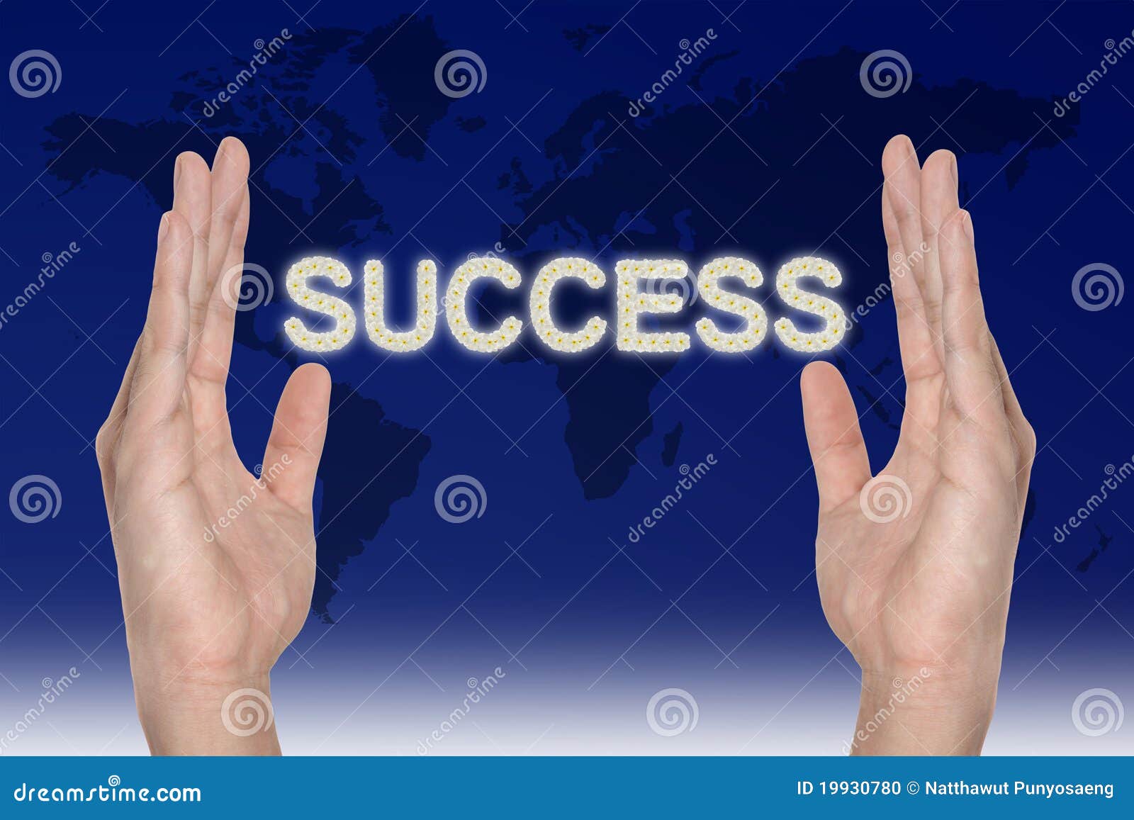 Success in hand stock photo. Image of installing, human - 19930780