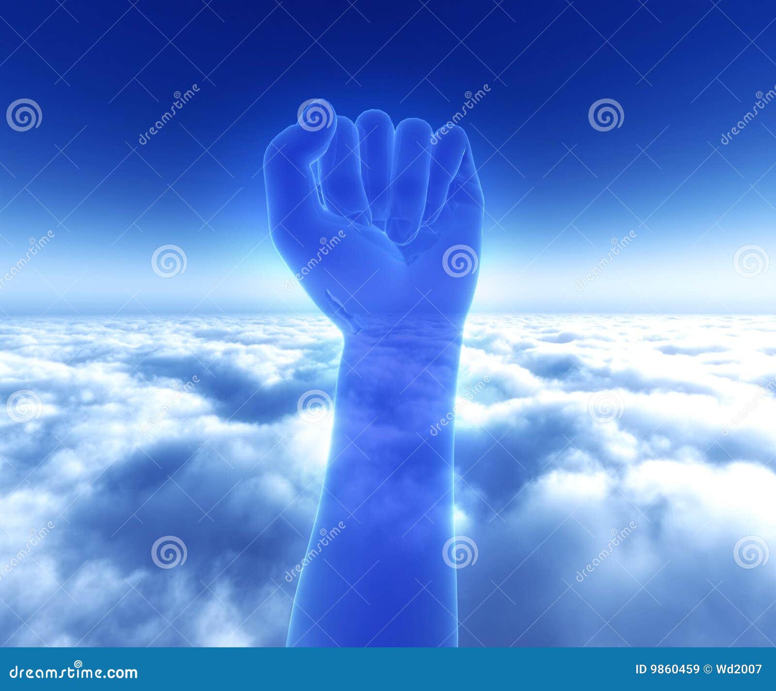 Success Hand Pose Illustration Stock Illustration - Illustration of ...