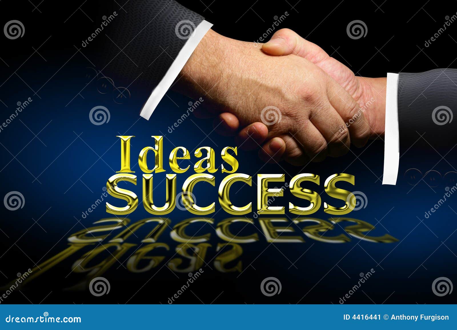 Success and hand shake stock illustration. Illustration of measure ...