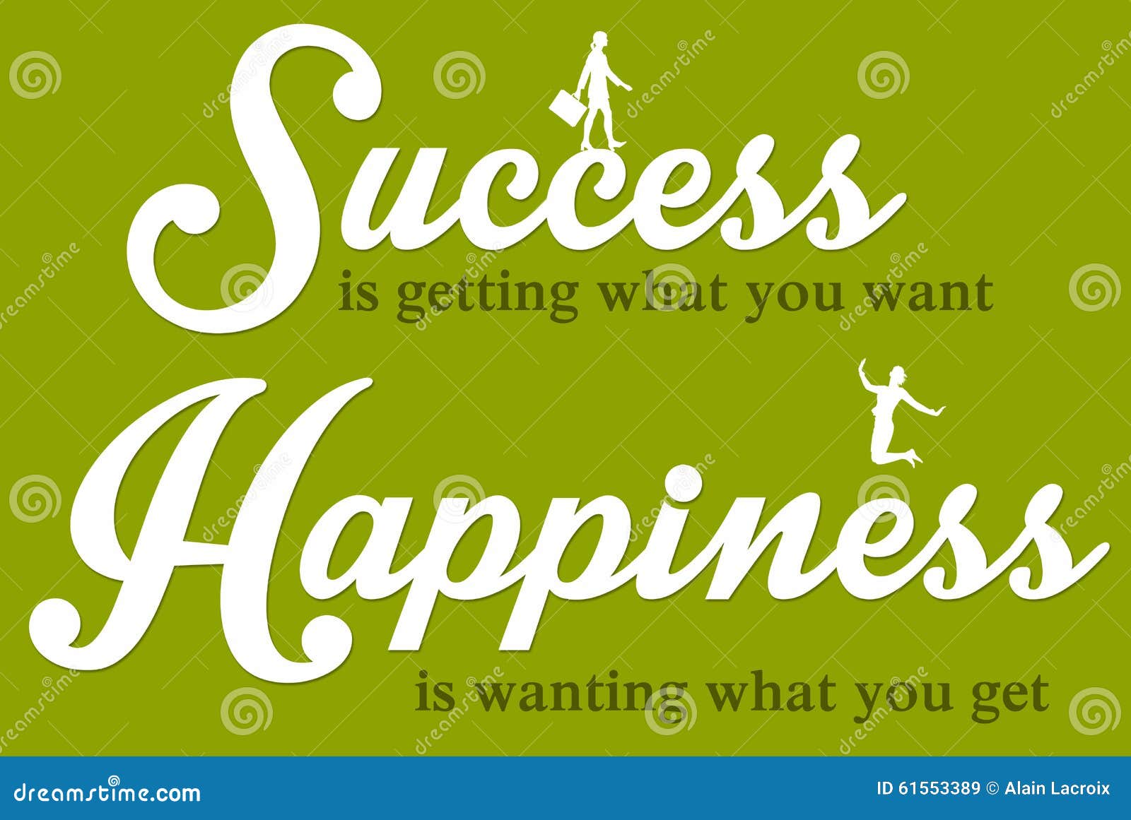 Success happiness stock illustration. Illustration of happiness - 61553389