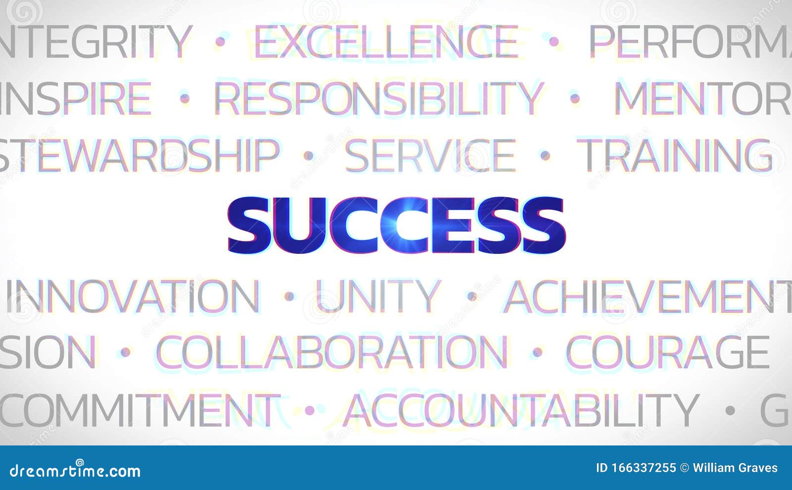 Success - Highlighted Concept Buzzwords Stock Illustration ...