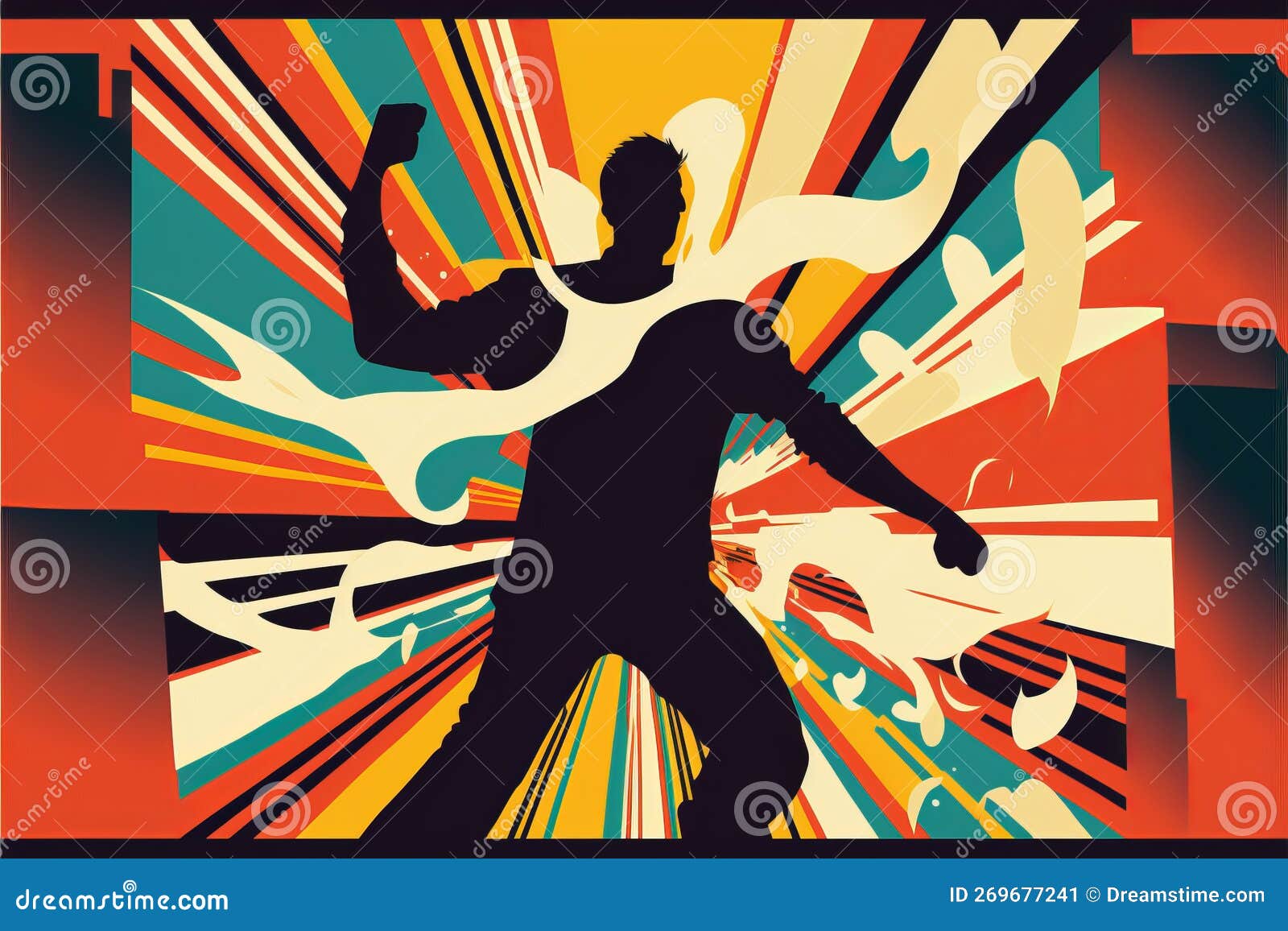 Success Human Abstract Art Vector Art Stock Illustration - Illustration ...