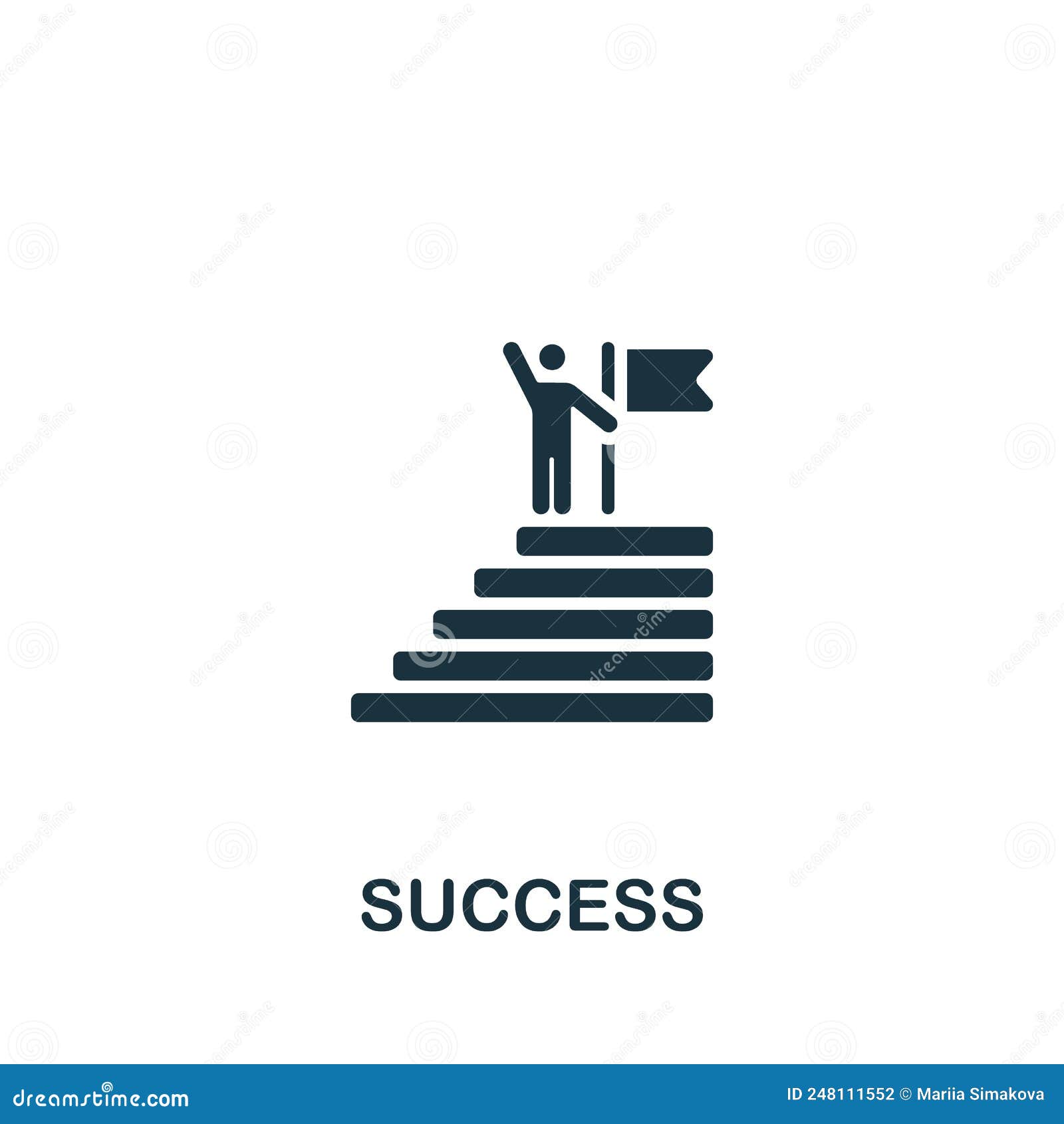 Success Icon. Monochrome Simple Success Icon for Templates, Web Design ...