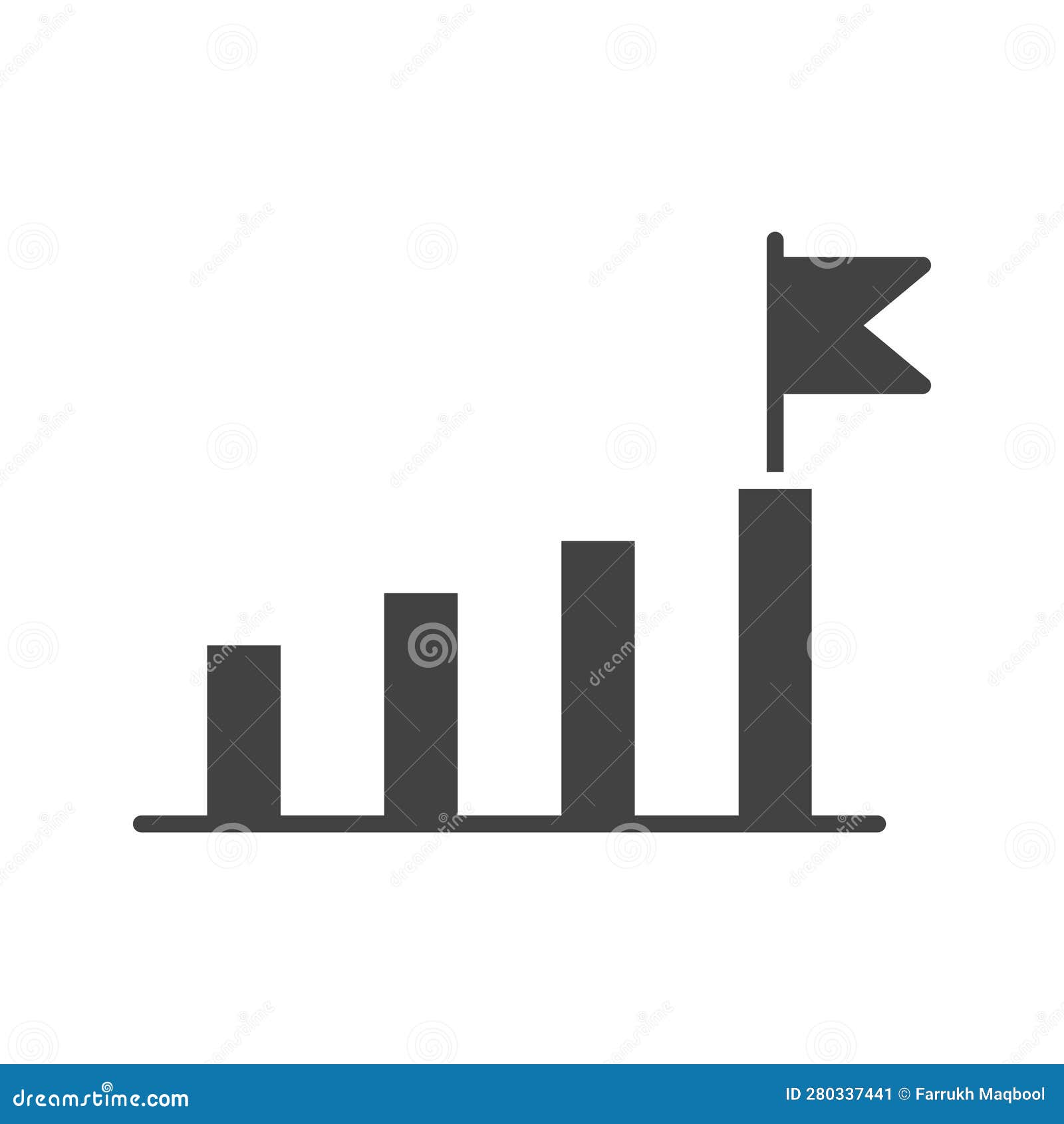 Success icon vector image. stock vector. Illustration of achieve ...