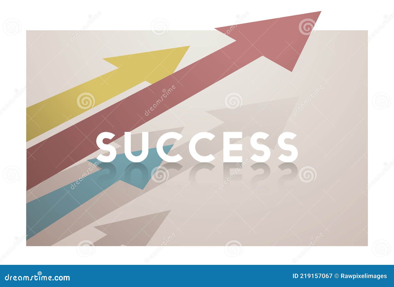 Success Business Colorful Arrow Illustration Stock Illustration ...