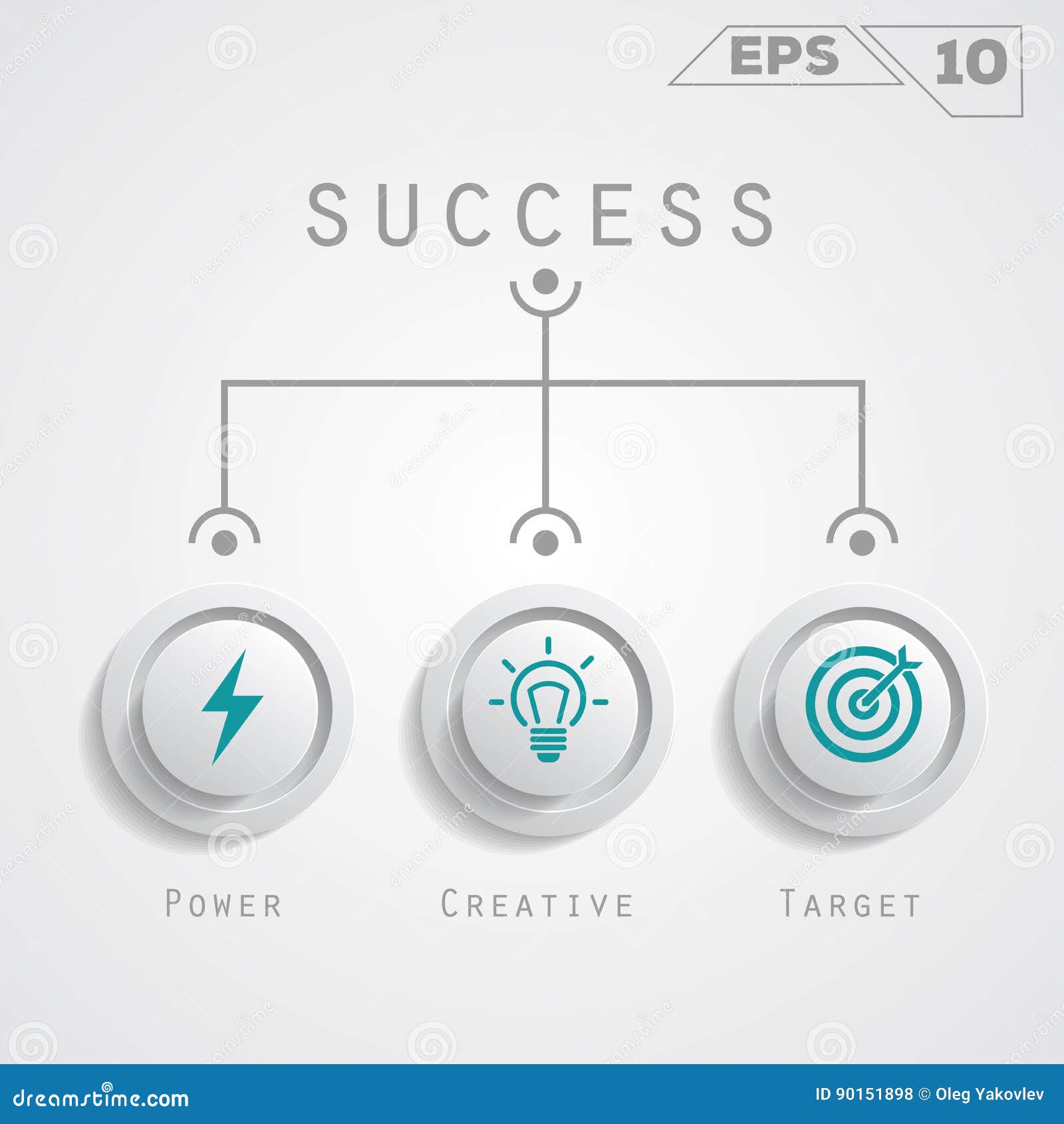 Success infographic stock vector. Illustration of chart - 90151898