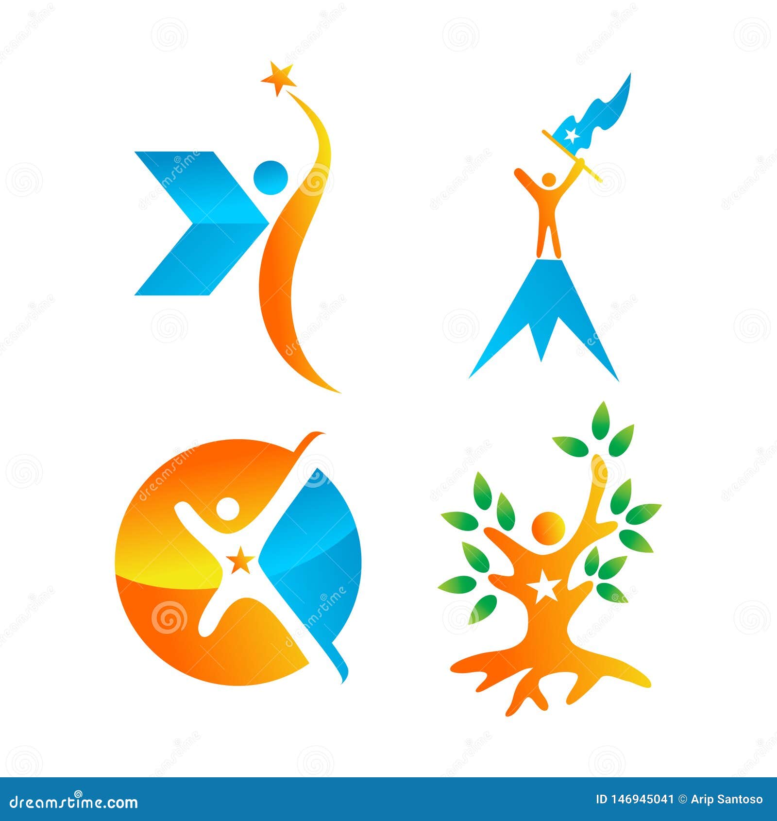 Success Logo Design Graphic Template Vector Stock Vector - Illustration ...