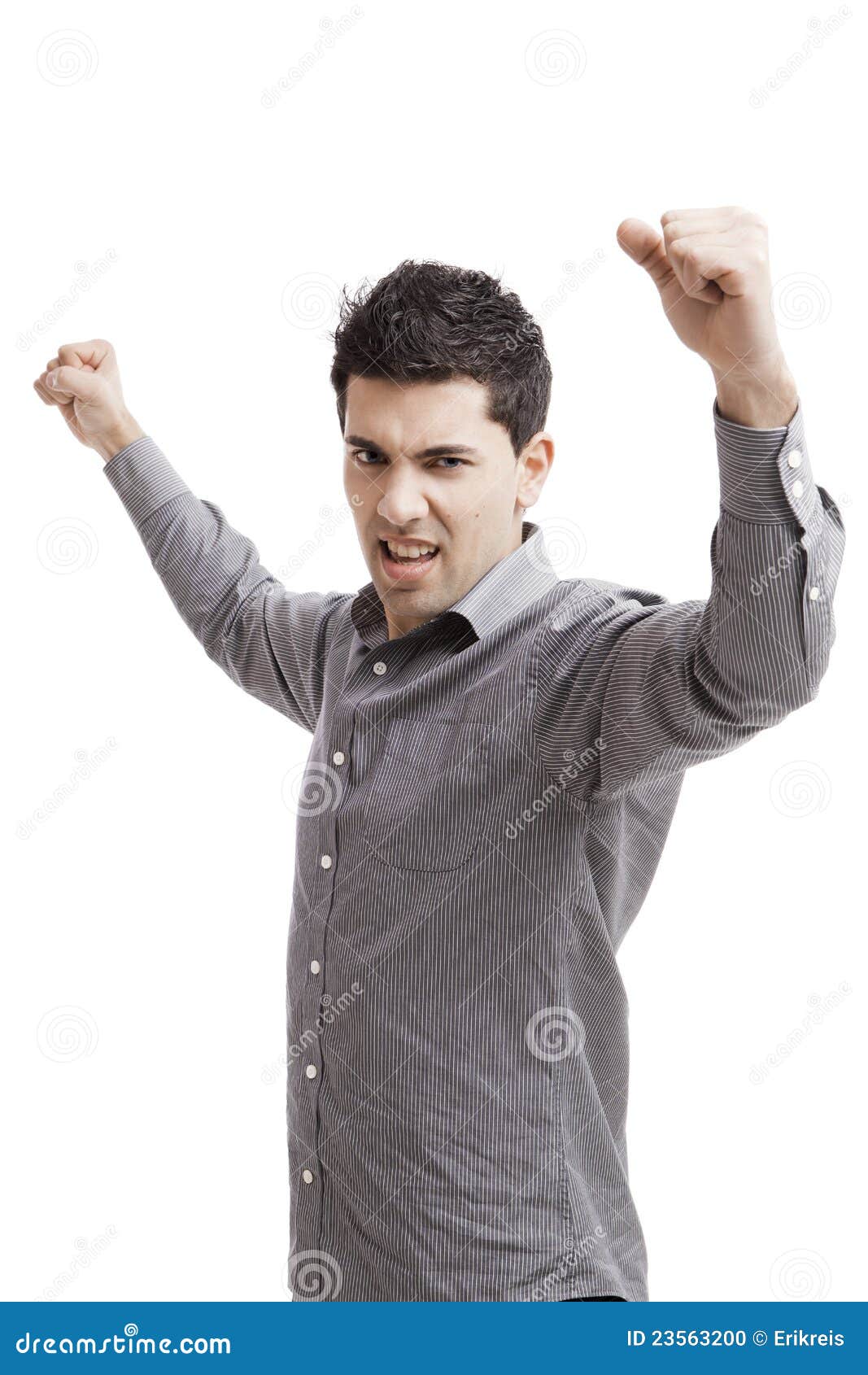 Success man stock photo. Image of cheerful, happy, background - 23563200