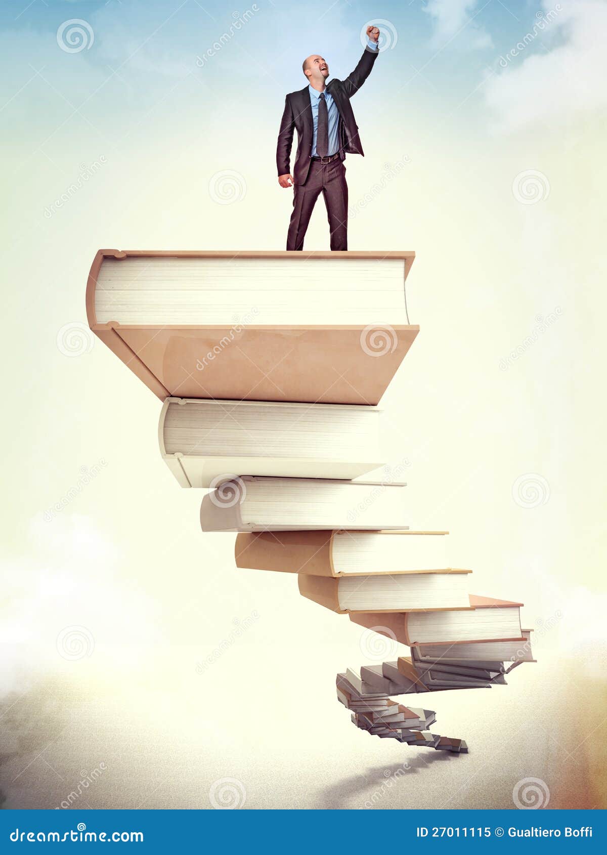 Success man stock image. Image of businessman, suit, winner - 27011115