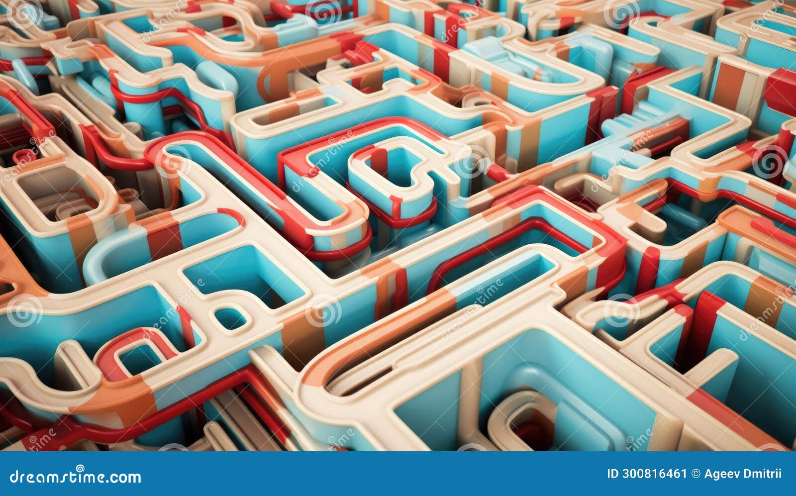 Success Maze Challenge Concept Puzzle Problem Labyrinth Way Business ...